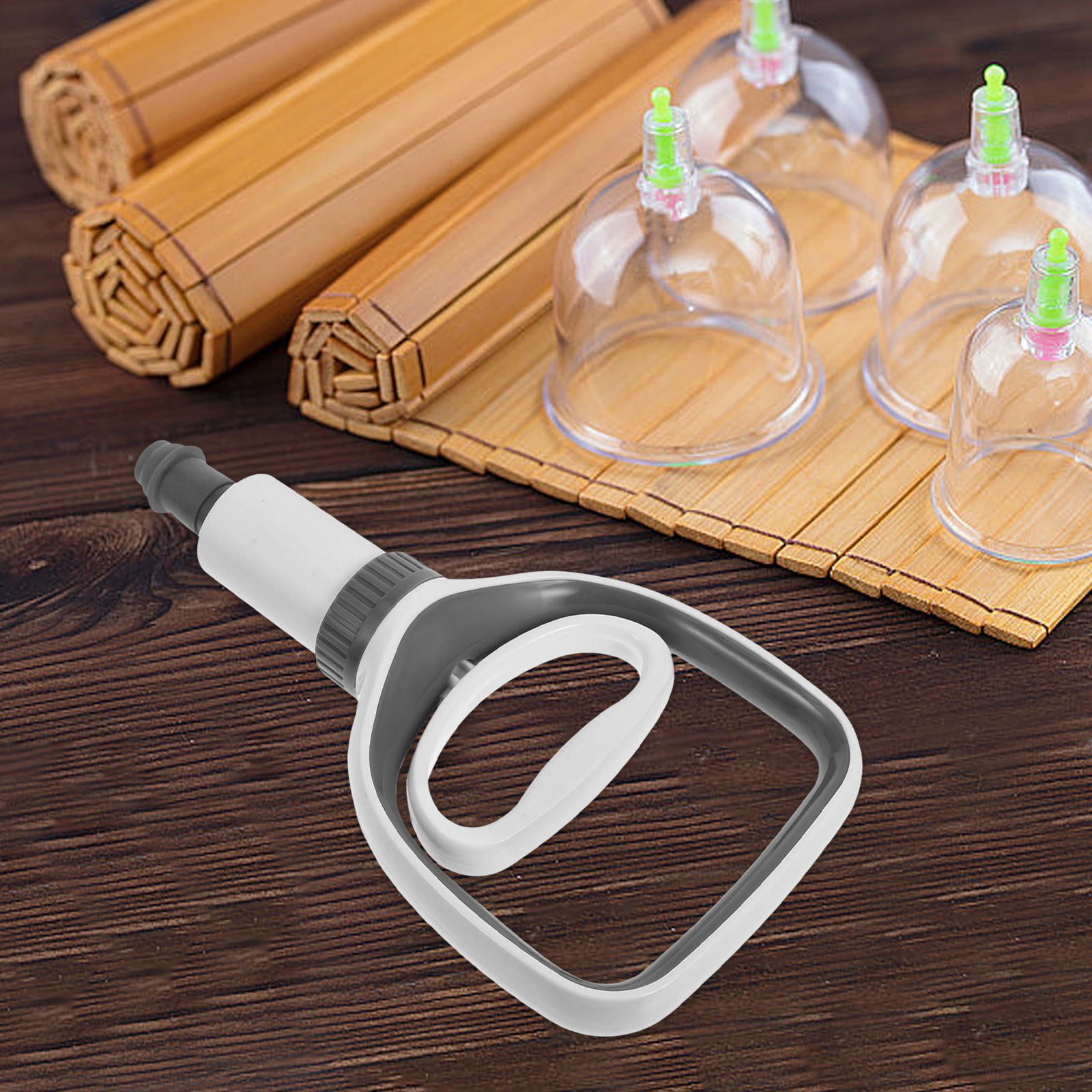 Raindrops Worgeous Hand Vacuum Pump Cupping Therapy Tool 1 Set Cupping ...