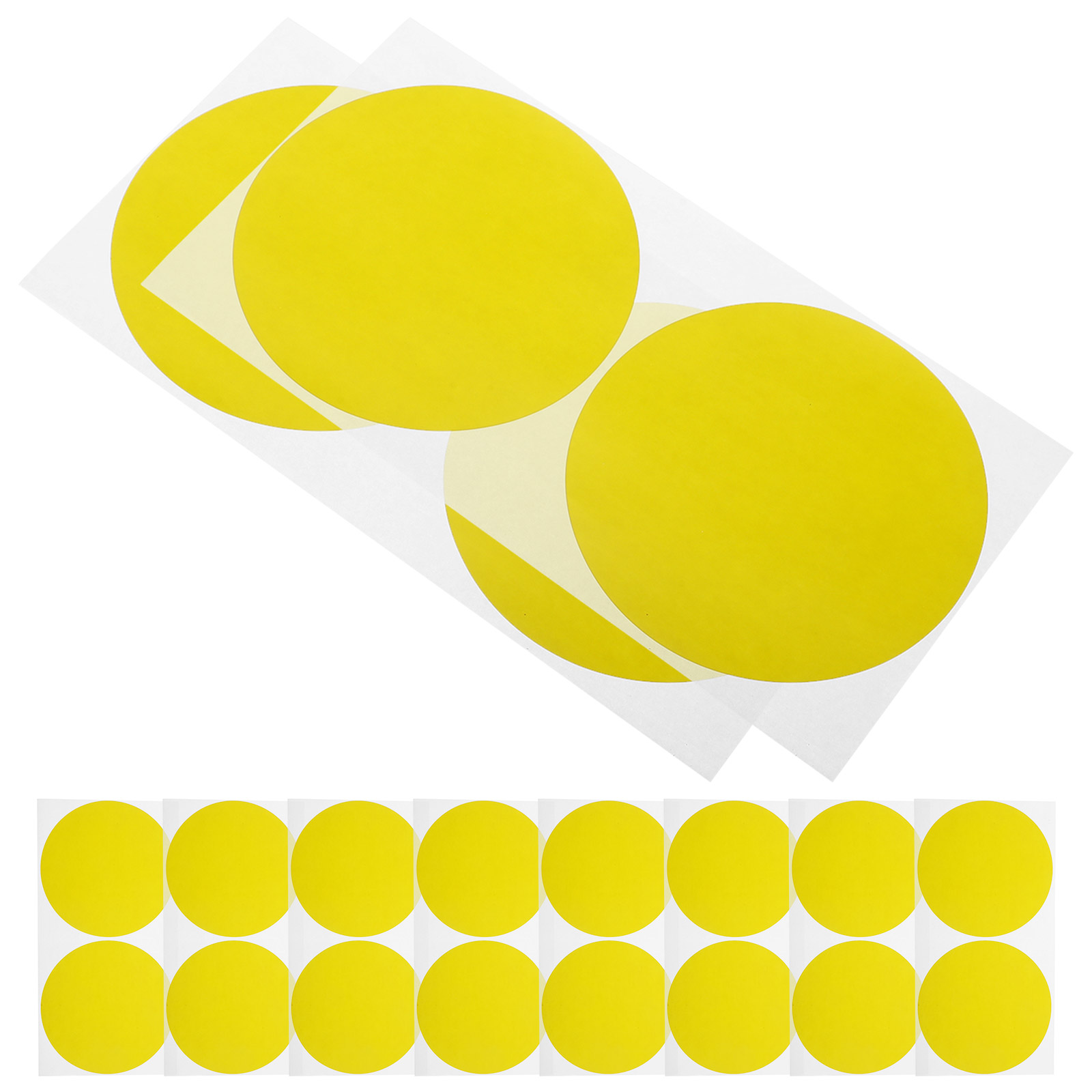 Raindrops Versatile Yellow Round Stickers for DIY Labeling Tear ...