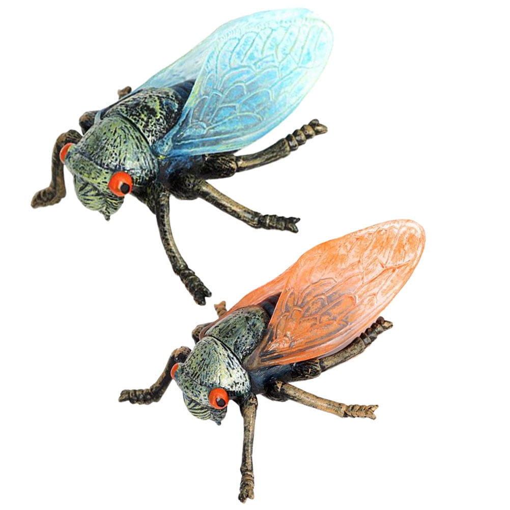 Raindrops insect figurine simulation cicadas shape Assorted Color for ...