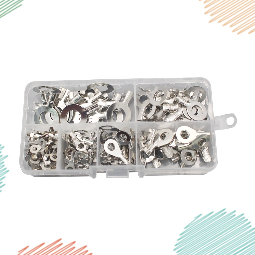 Raindrops of 150pcs Non Insulated Wiring Terminals Tinned Brass Highly ...