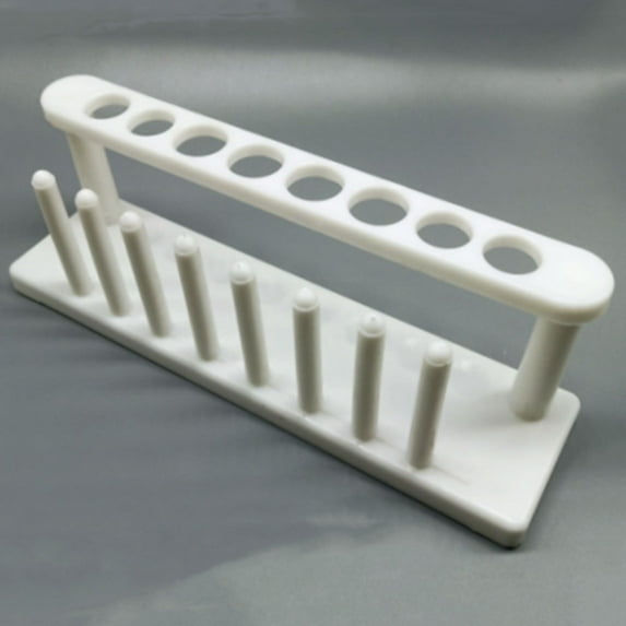 Raindrops Labs Plastic Tube Rack White 1 Set for Laboratory Experiments ...