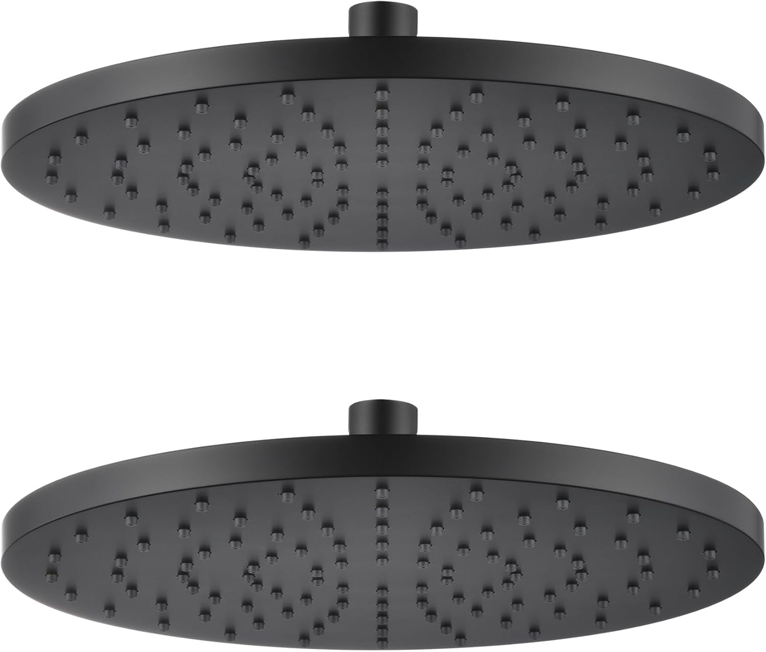 Rained Waterfall Shower Head 10-inch Large Overhead Showerhead High ...