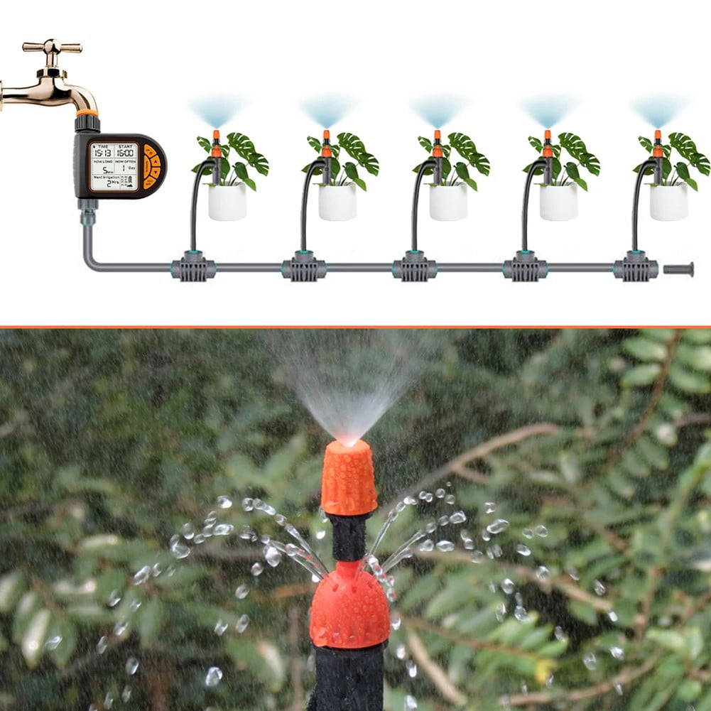 Rainfall Sensor Automatic Water Timer Irrigation Digital Water Saving ...