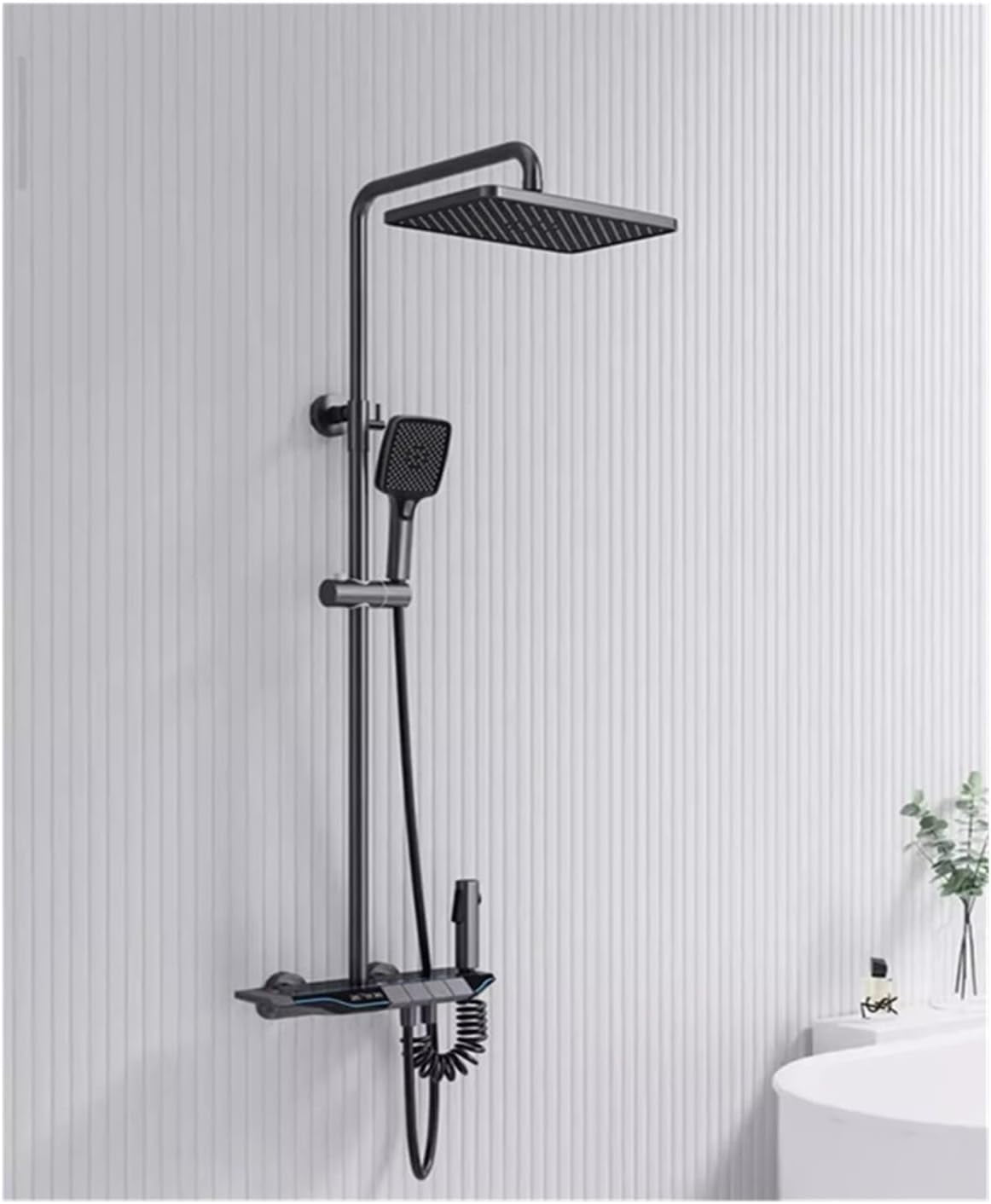 Rainfall Shower System Bath Shower Faucet Set,Constant Temperature ...