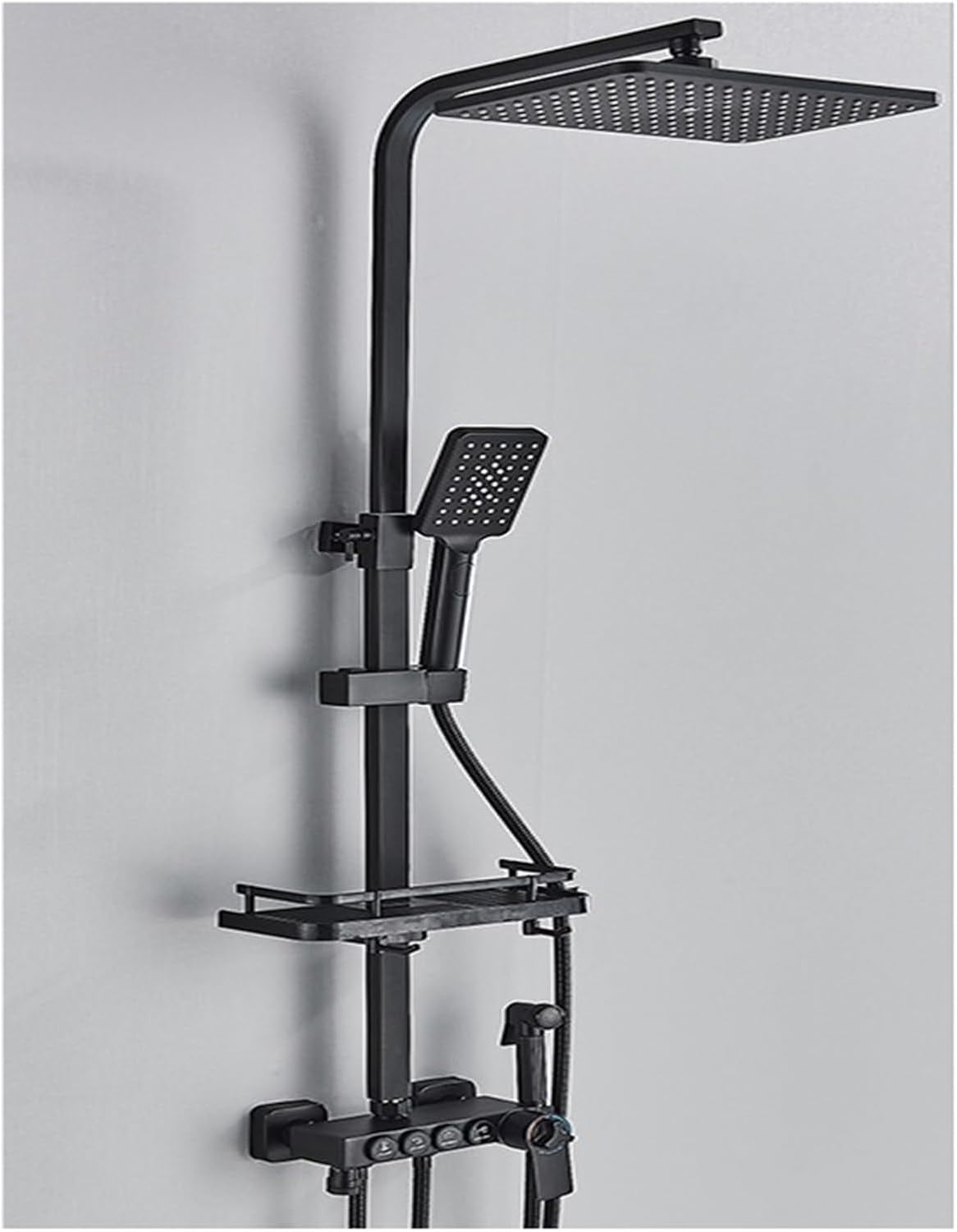 Rainfall Shower System Digital Display Bathroom Shower System ...