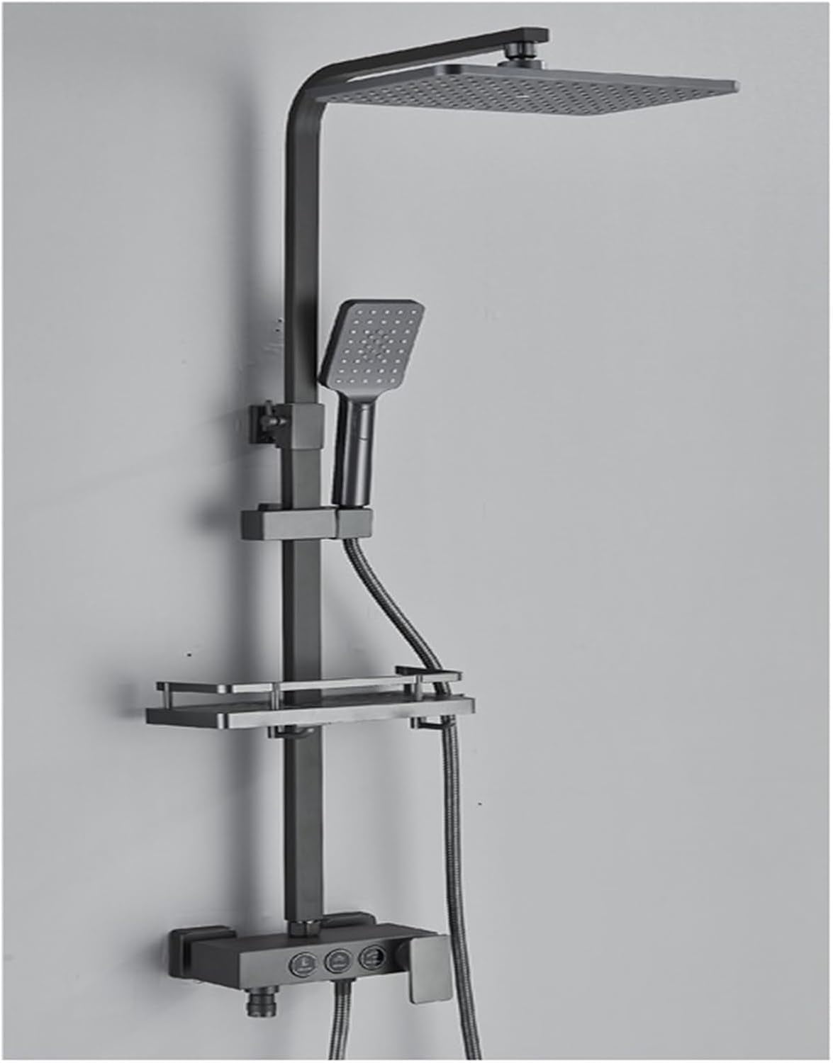 Rainfall Shower System LED Digital Display Rainfall Shower Set ...