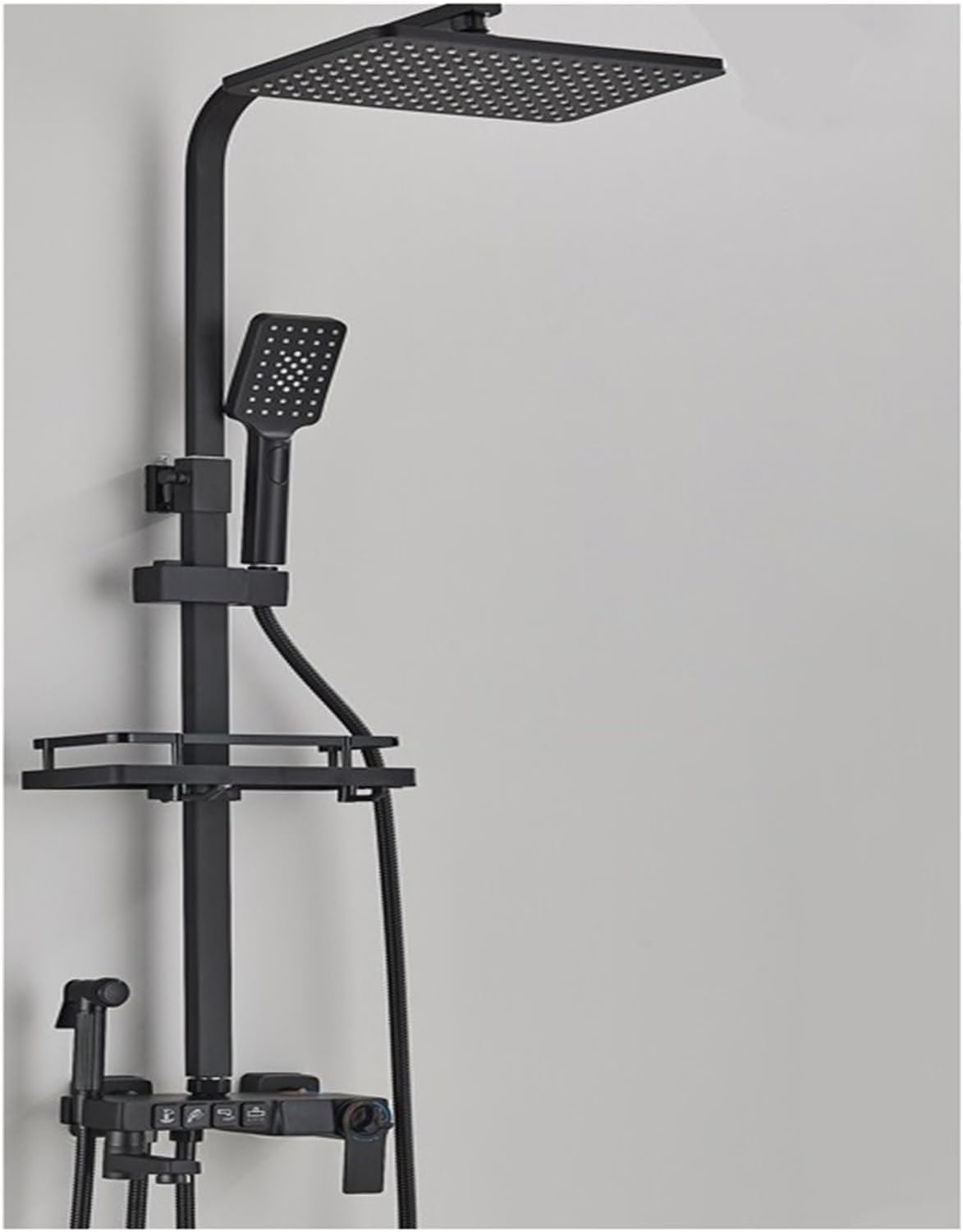 Rainfall Shower System LED Digital Display Rainfall Shower Set ...