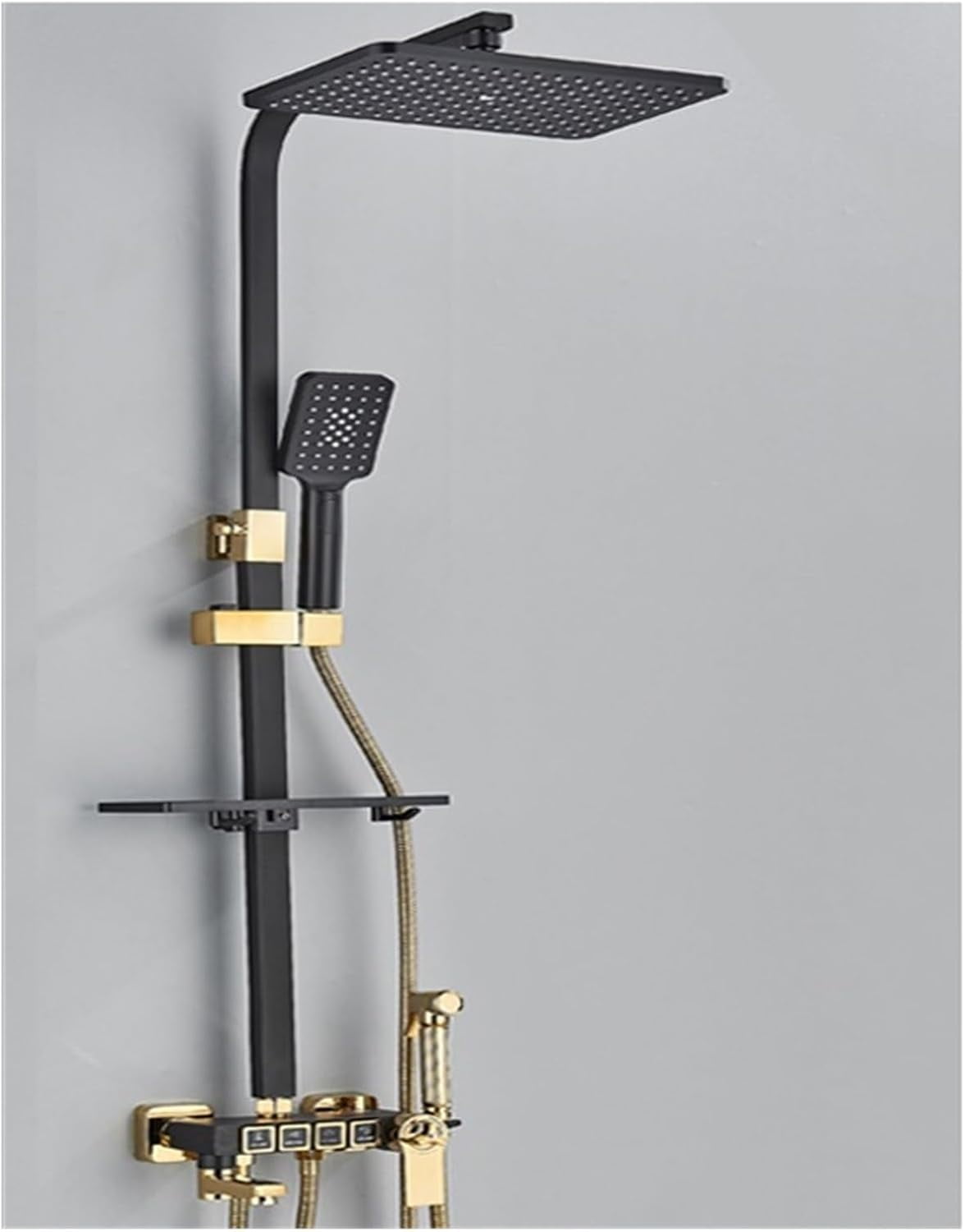 Rainfall Shower System LED Digital Display Rainfall Shower Set ...