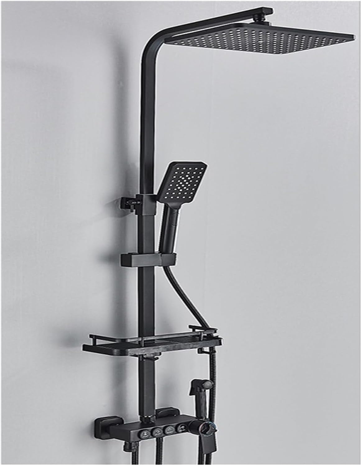 Rainfall Shower System LED Digital Display Rainfall Shower Set ...