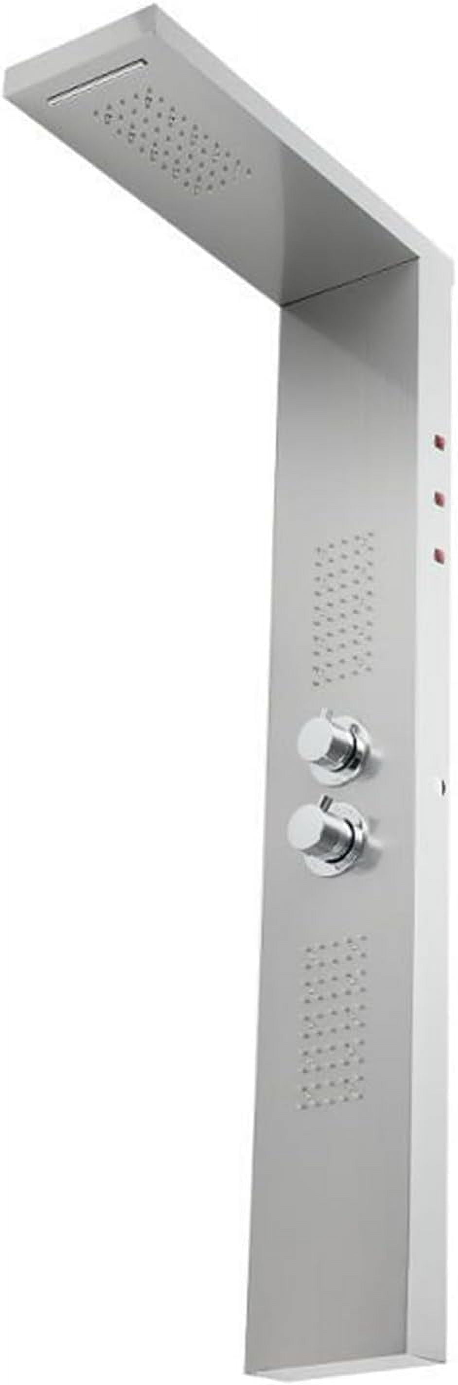 Rainfall Shower System Luxury Bathroom Shower Faucets, LED Shower Panel ...