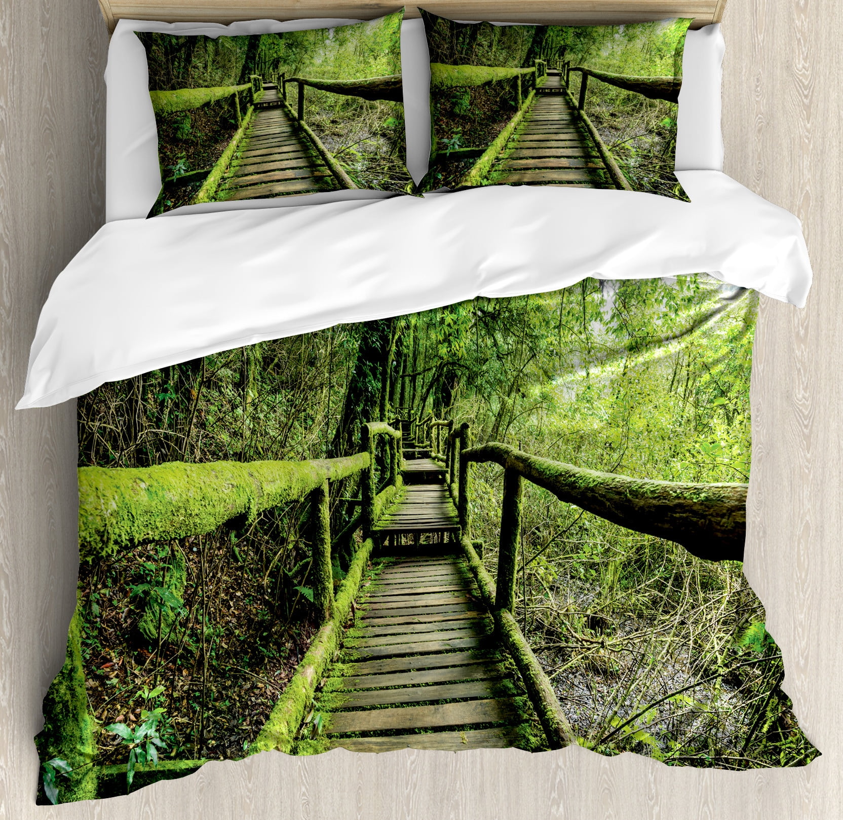 Rainforest Duvet Cover Set, Rainforest in Inthanon Mountain Chiang Mai ...