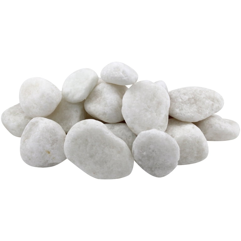Large White Decorative Garden Stones | Shelly Lighting