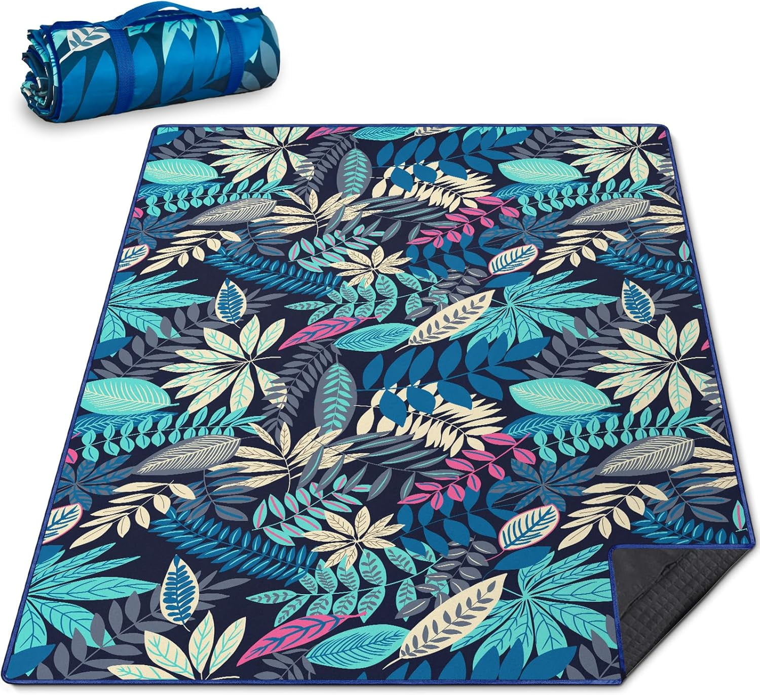 Rainforest Picnic Blankets Waterproof Foldable Picnic Blanket 80"x 80 ...