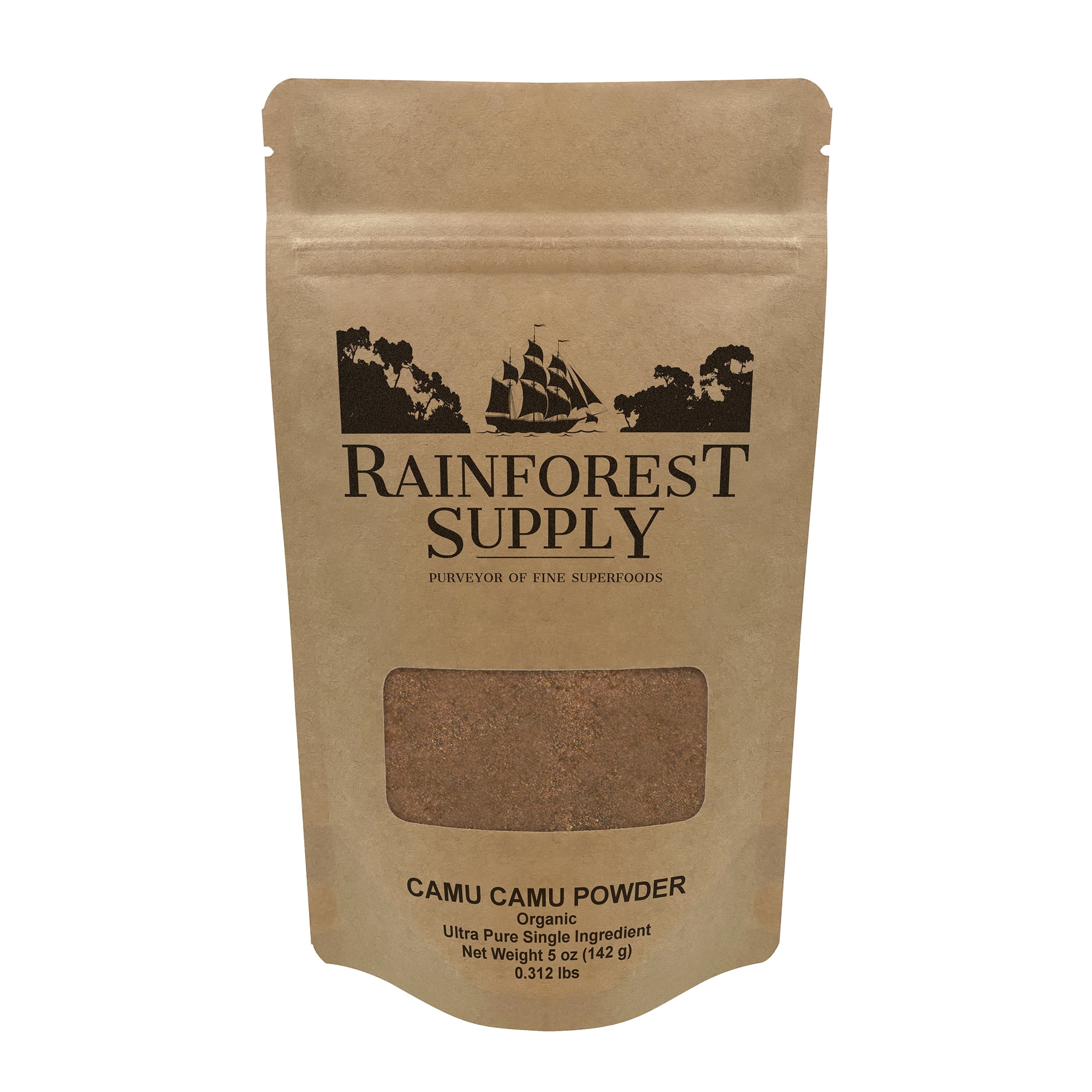 Rainforest Supply Freeze-Dried Camu Camu Powder, High in Vitamin C ...