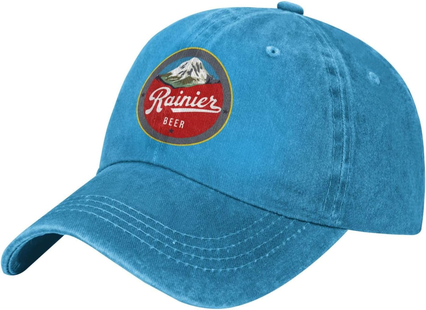 Rainier Beer Bucket Baseball Cap Adjustable Men Hip Hop Hat Girl Baseball Football Sport Cap ...