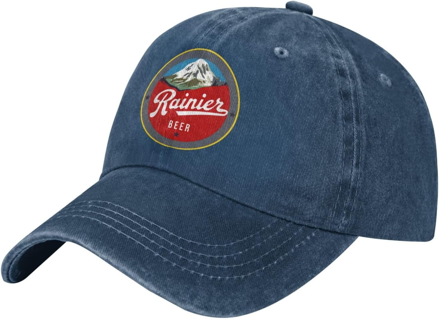 Rainier Beer Bucket Baseball Cap Adjustable Men Hip Hop Hat Girl Baseball Football Sport Cap ...