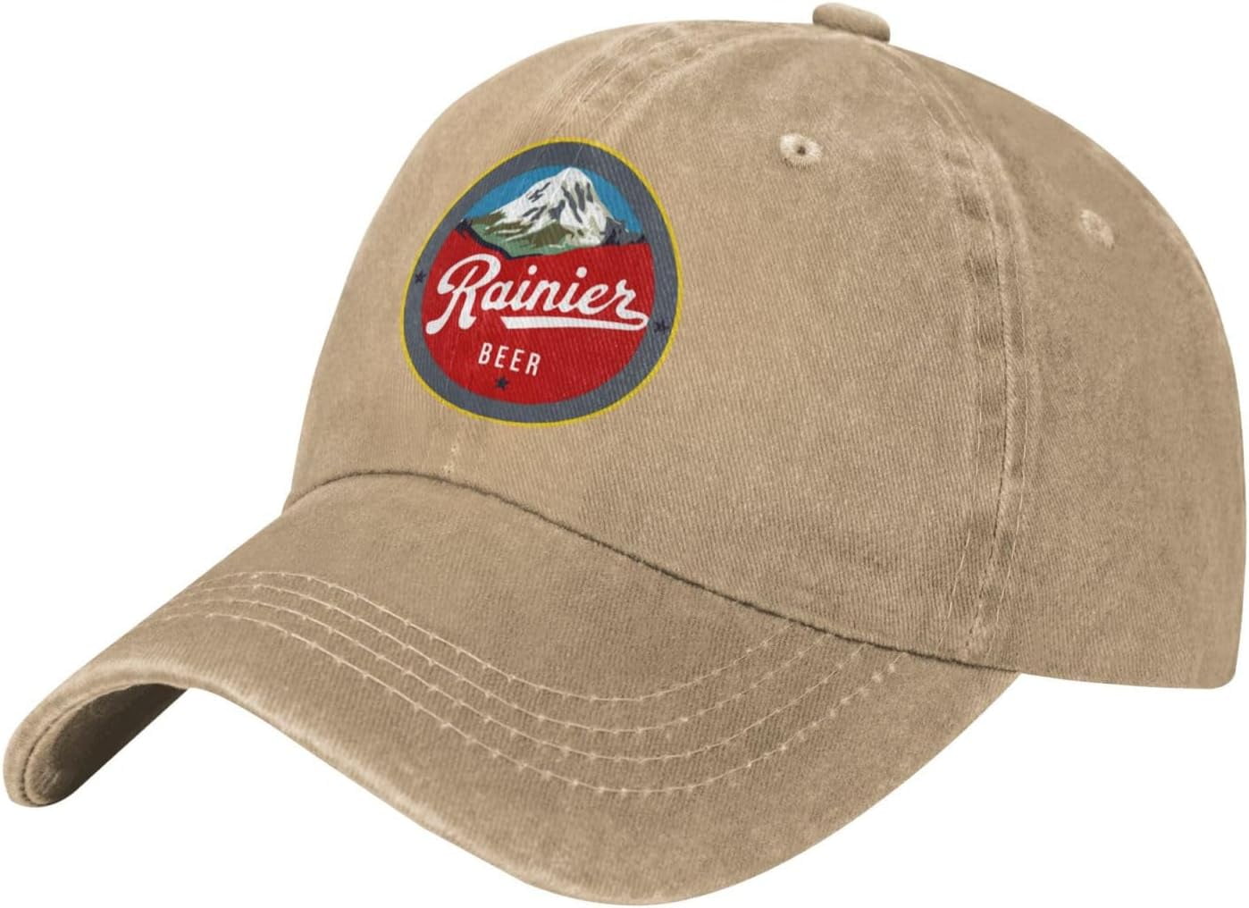 Rainier Beer Bucket Baseball Cap Adjustable Men Hip Hop Hat Girl ...