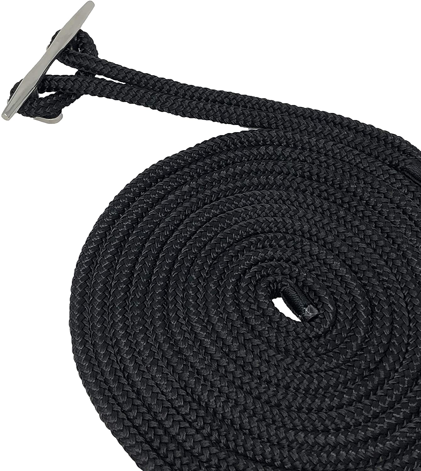 Seachoice 47651 Premium 3-Strand Twisted Nylon Dock Line With Tracer ...