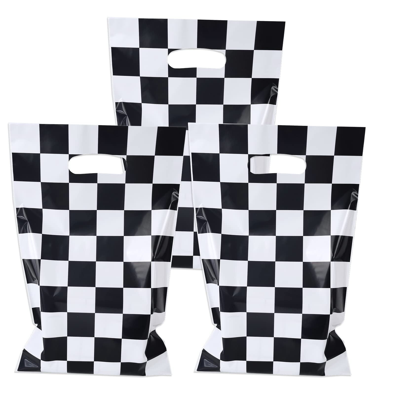 Rainmae 50 Pcs Race car Goodie Gift Bags, Racing Treat Gift Bags, Candy ...