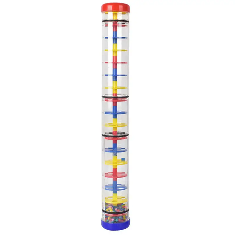 Rainmaker Musical Toys Baby Rain Stick Bell Hand Shaking Toys ...