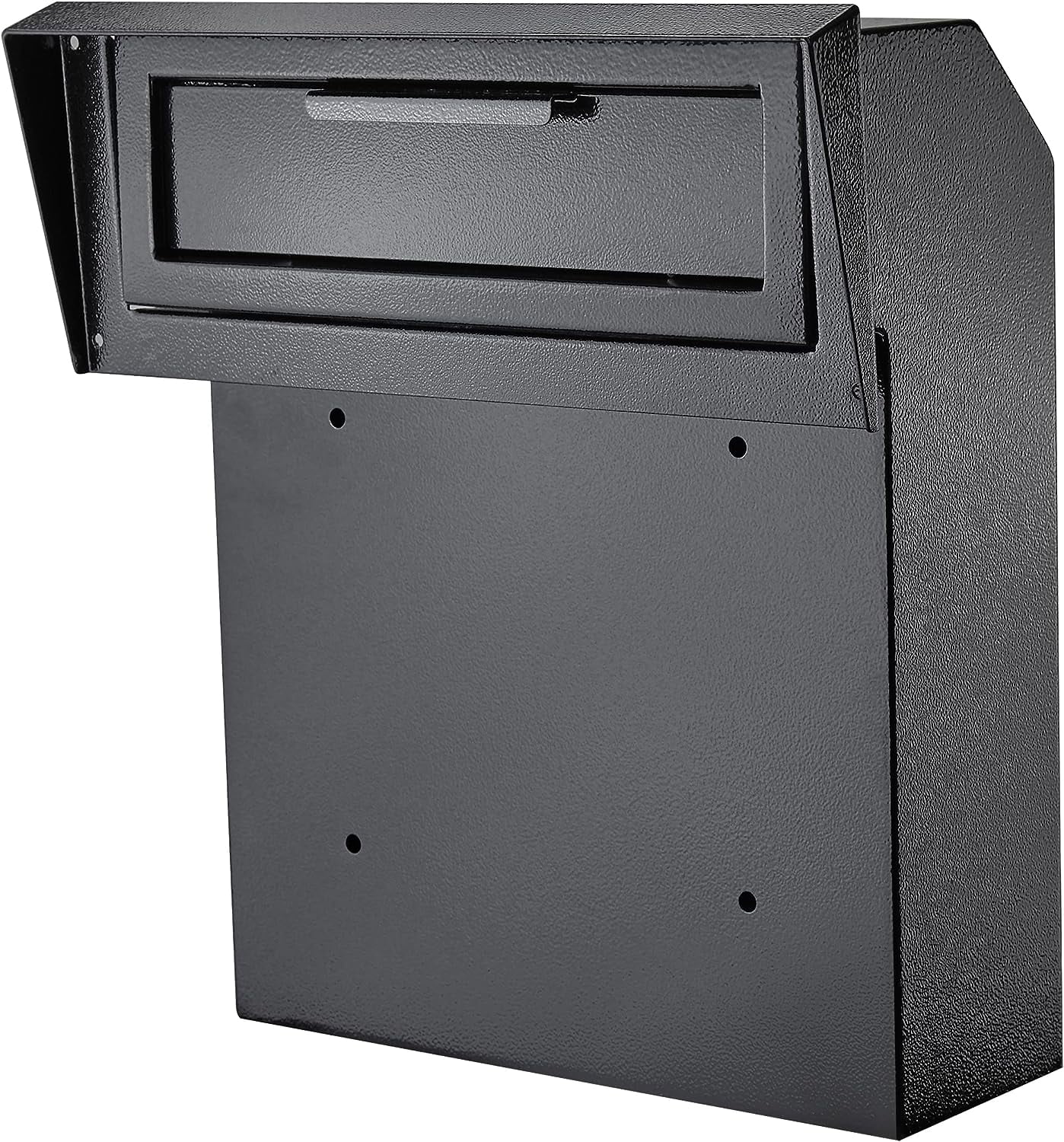 Rainproof Through The Door Key Drop Box, Galvanized Steel Heavy Duty ...