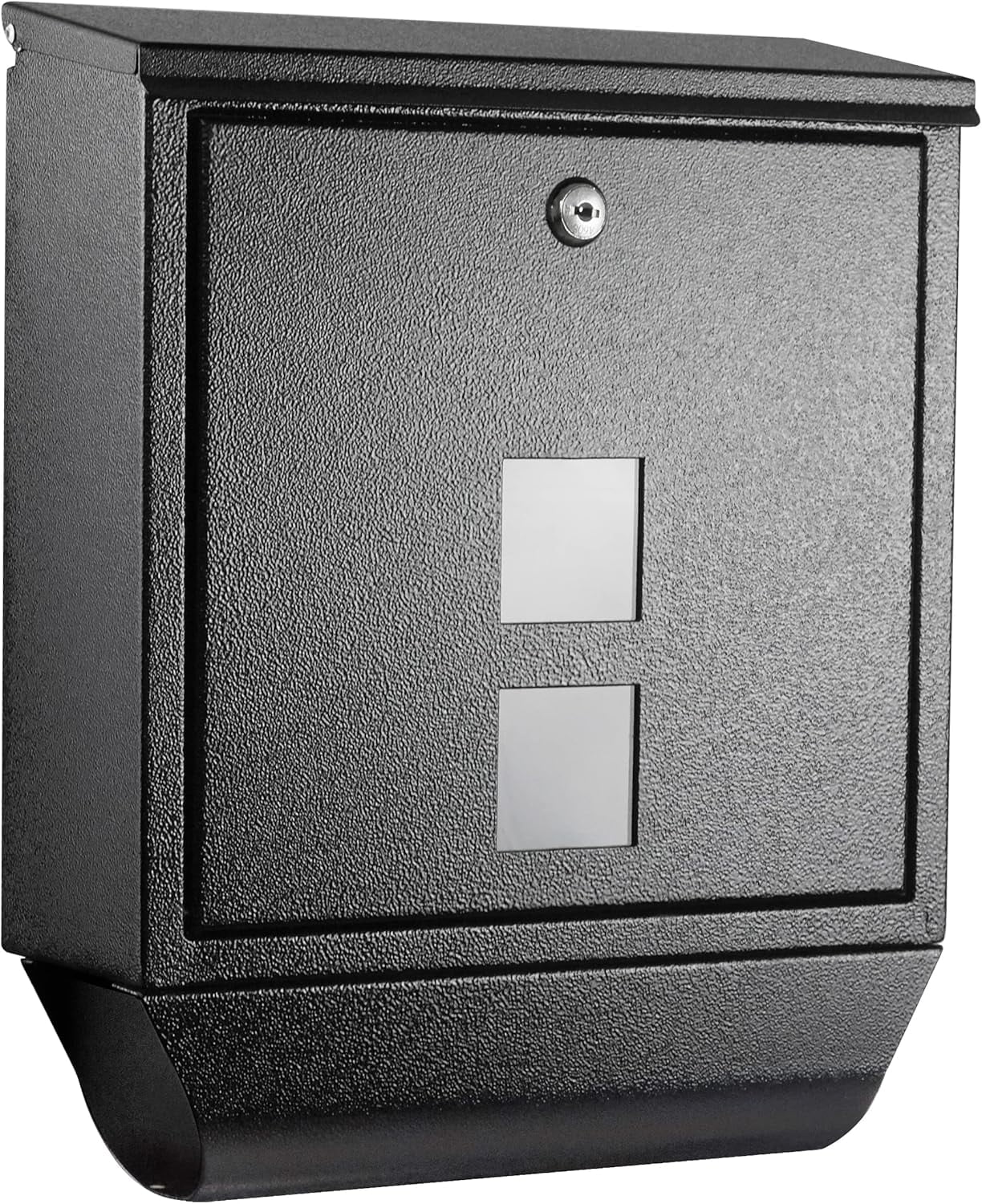 Rainproof GalvanizedSteel Mailbox Wall Mount - Locking Wall Mailbox ...