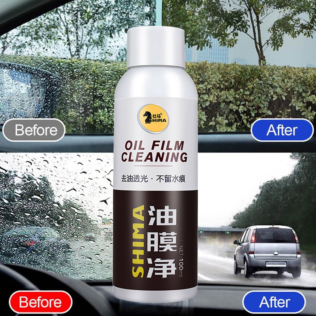 Rainproof Glass Coating Agent for Cars – Oil Film & Rain Mark Remover ...