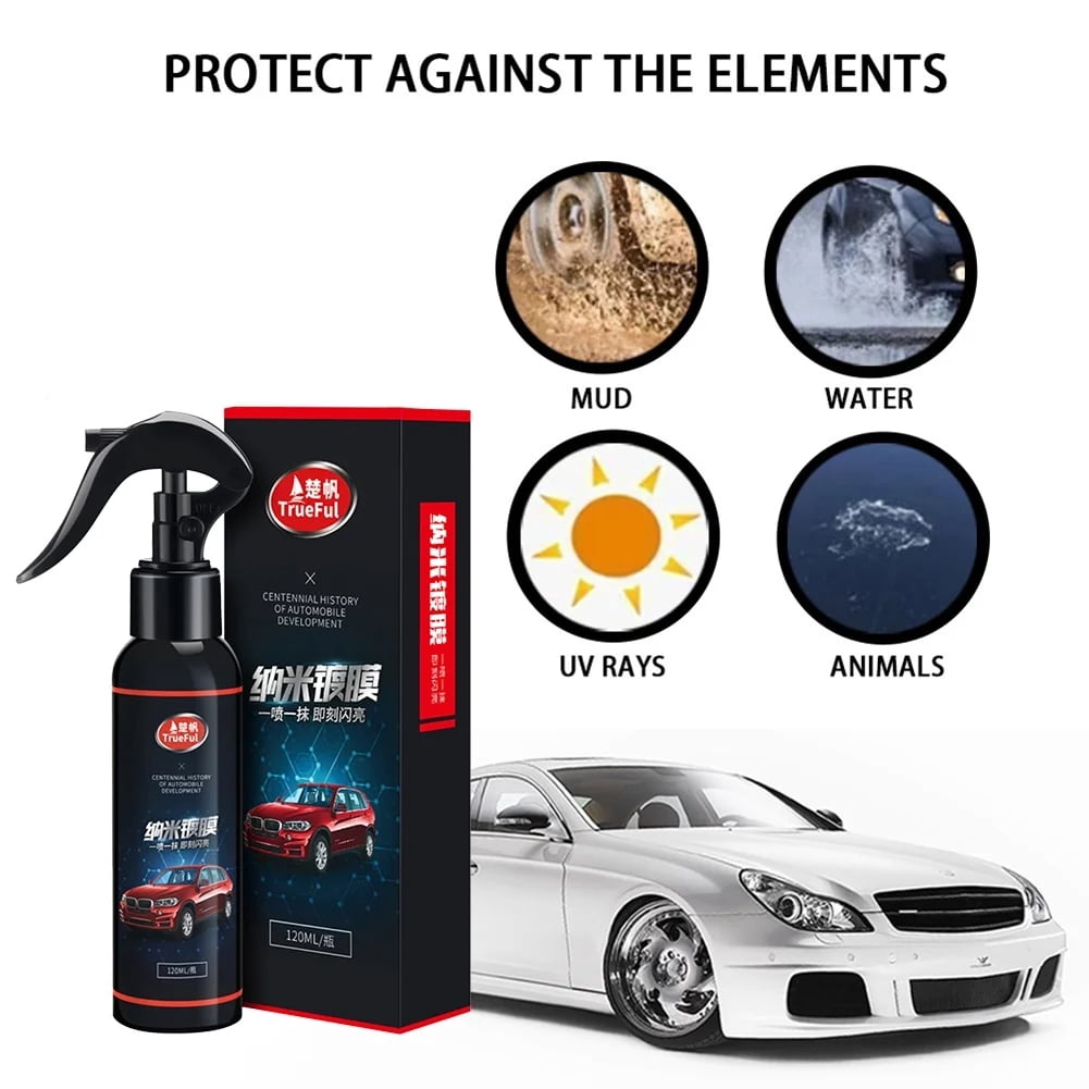 Rainproof Liquid Coat for Cars – Mirror and Glass Flooding Agent with ...