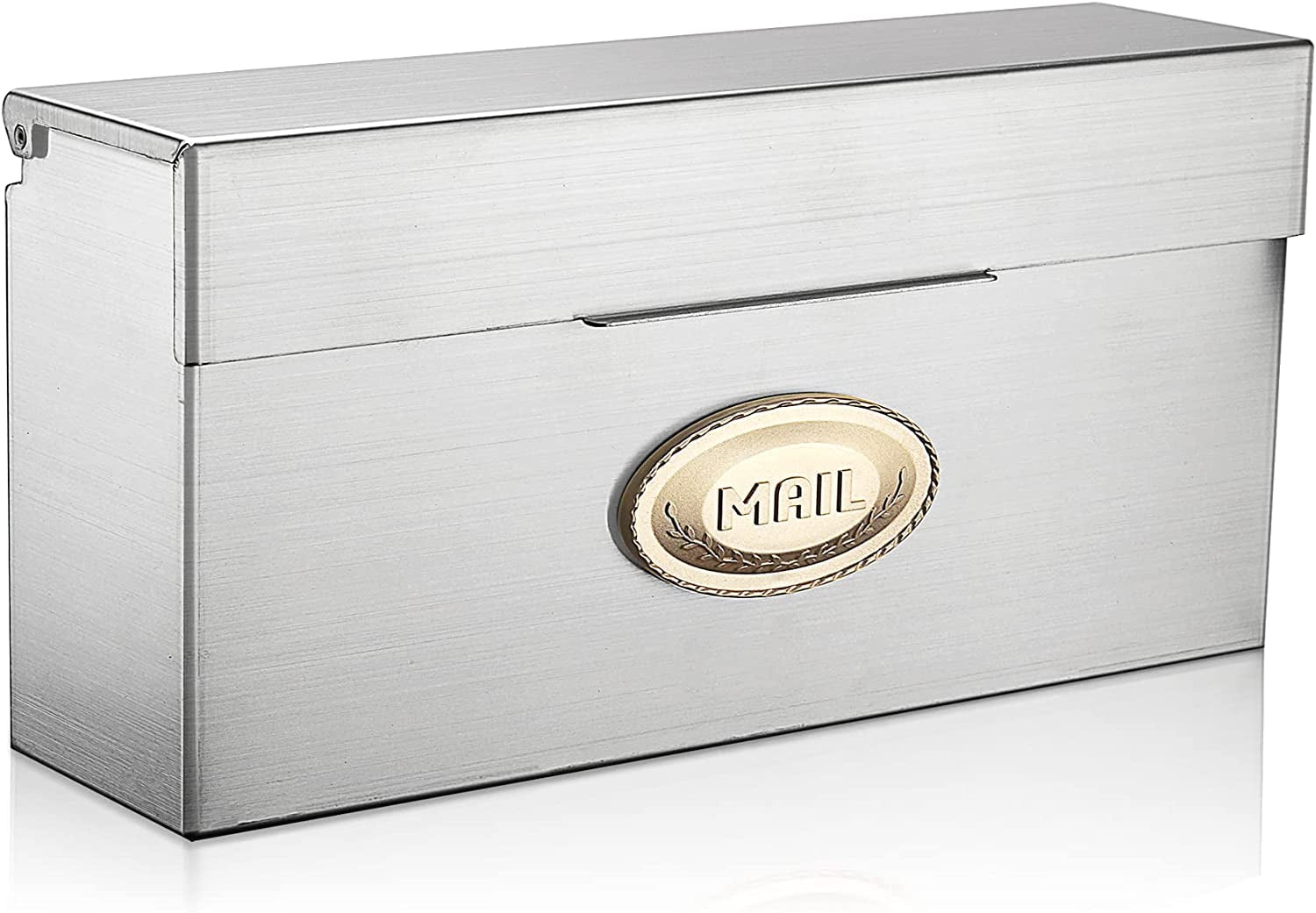 Rainproof Mailbox for Outside, Heavy Duty Stainless Steel Mail Box for ...