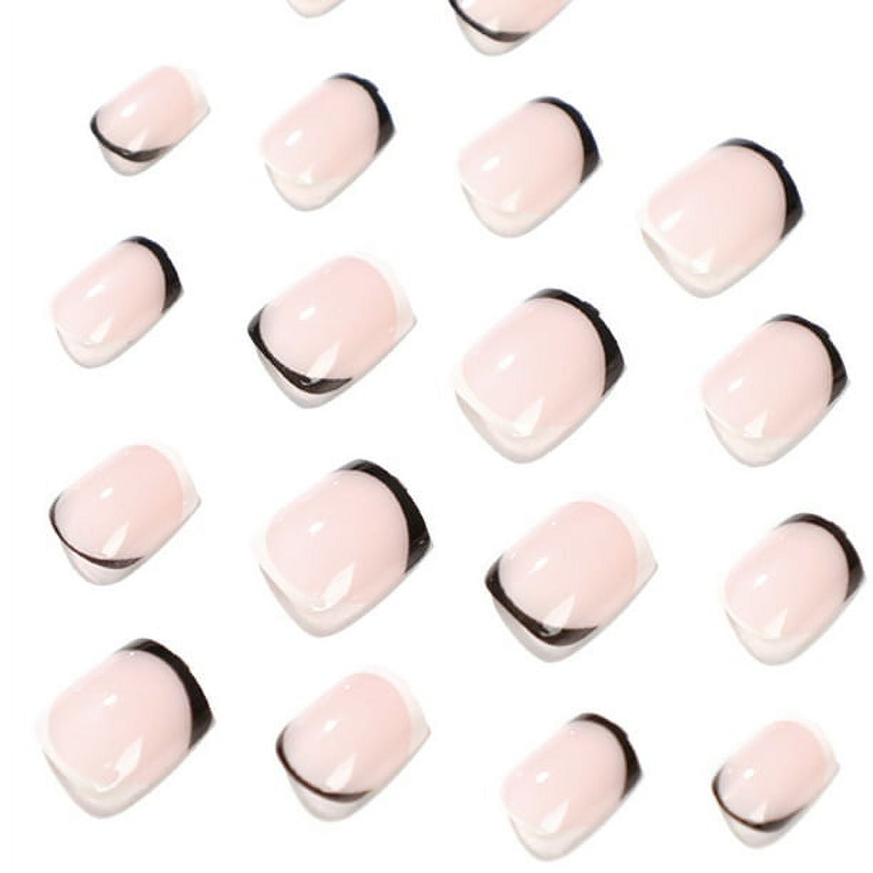 Rainsin 24PCS Press on Fake Nails Short Coffin False Nails French Green ... Rainsin 24PCS Press on Fake Nails Short Coffin False Nails French Green ...