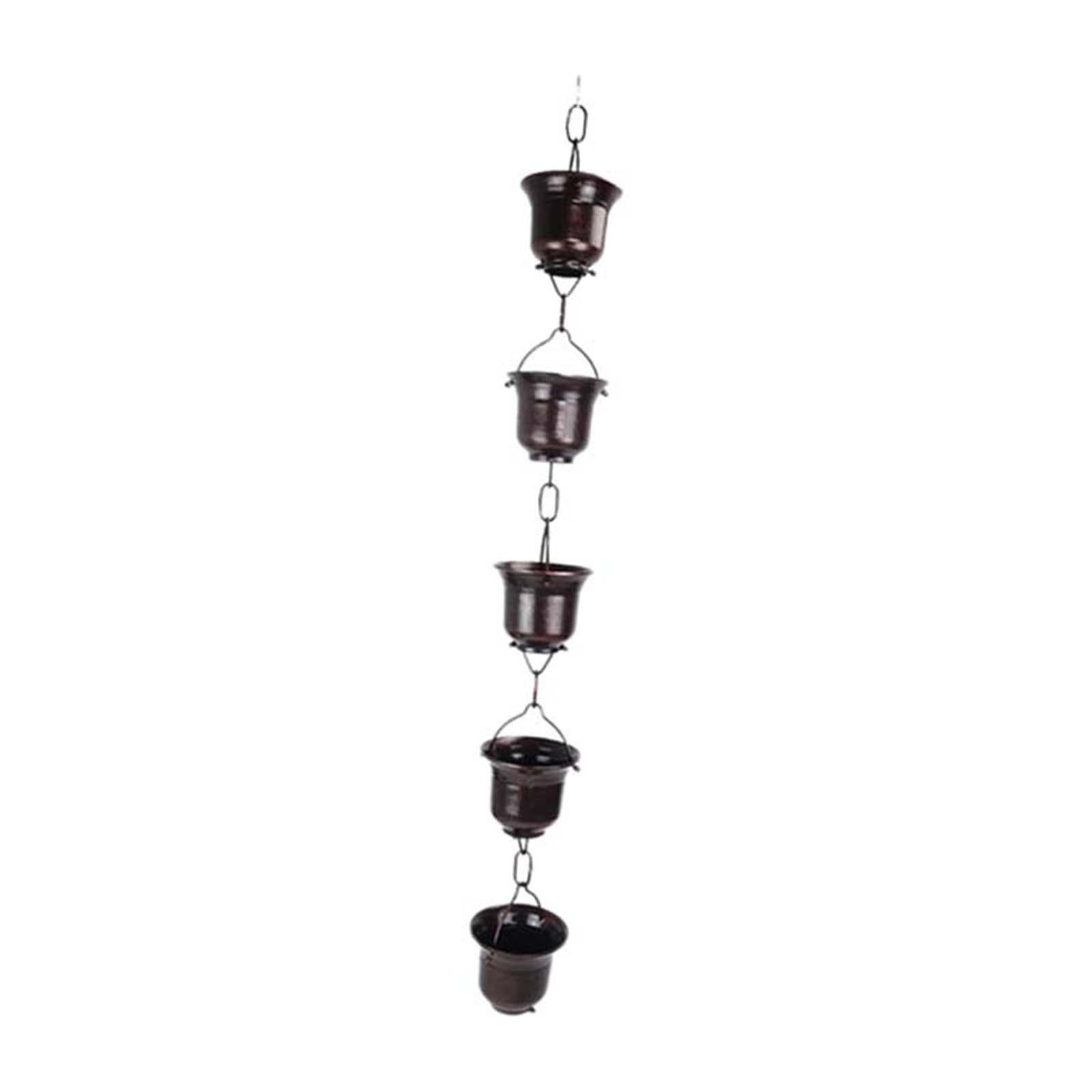 Rainwater Chains Metal Rainwater Catcher Chain, Decorative Rain Chains ...