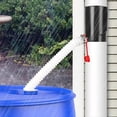 Rainwater Collection Kit UV Weatherproof Rain Diverter Kit Portable ...