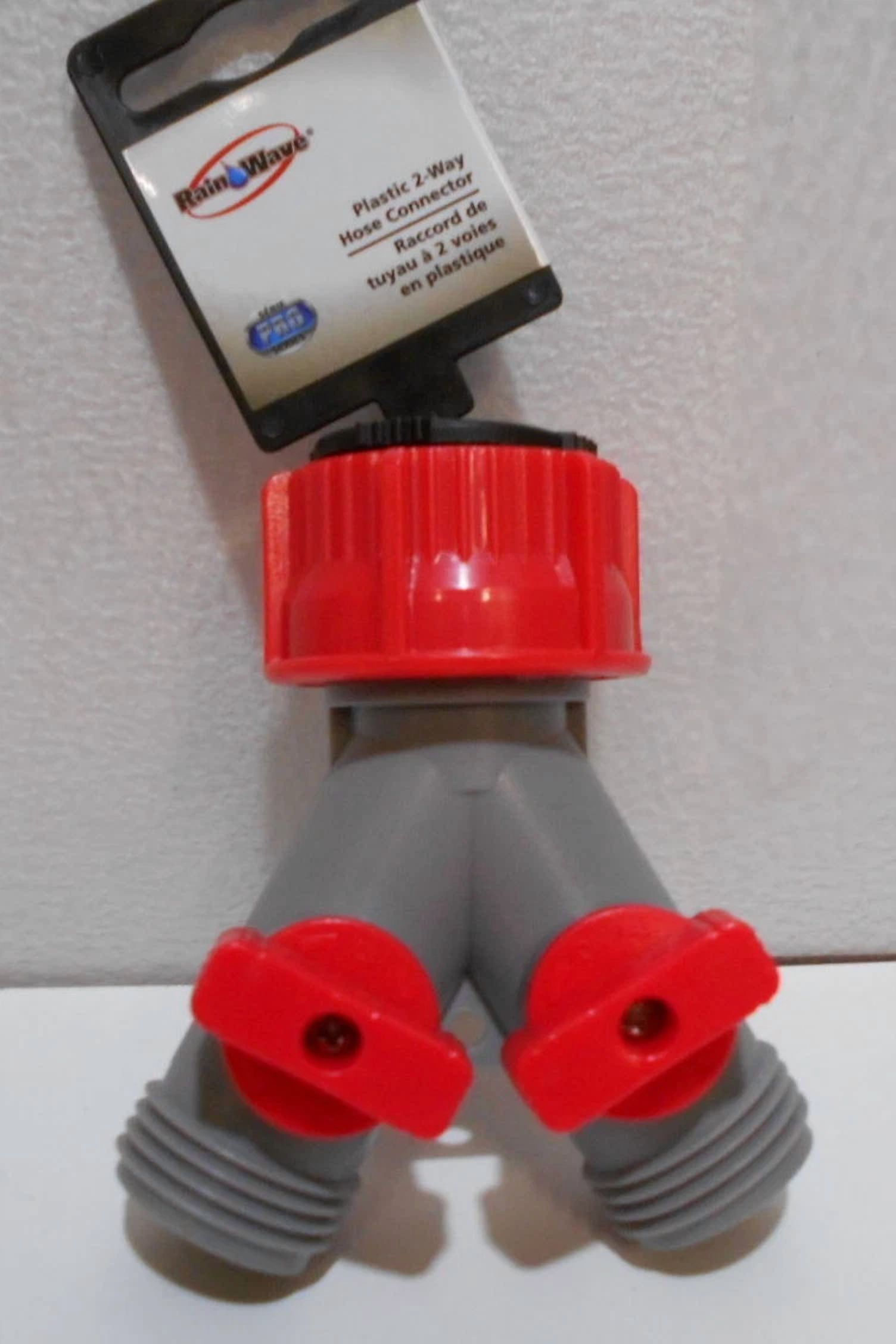 Rainwave Pro Series Plastic Y Hose Garden Connector Adapter Ght Rw-Ps15 ...