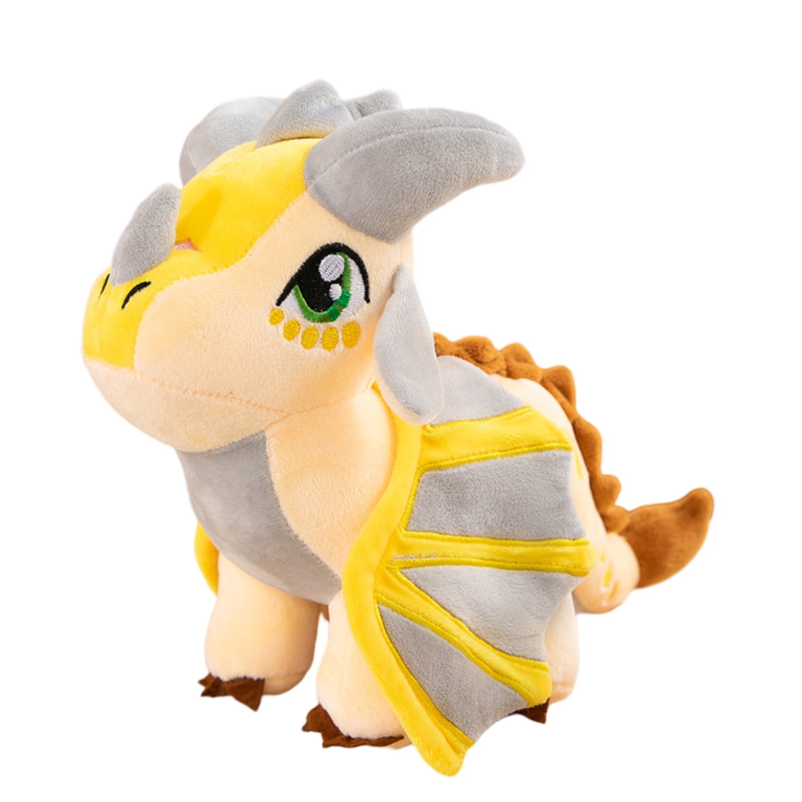 Rainwing Dragon Stuffed Animals Pterosaur Plush Enchanting Purple and ...