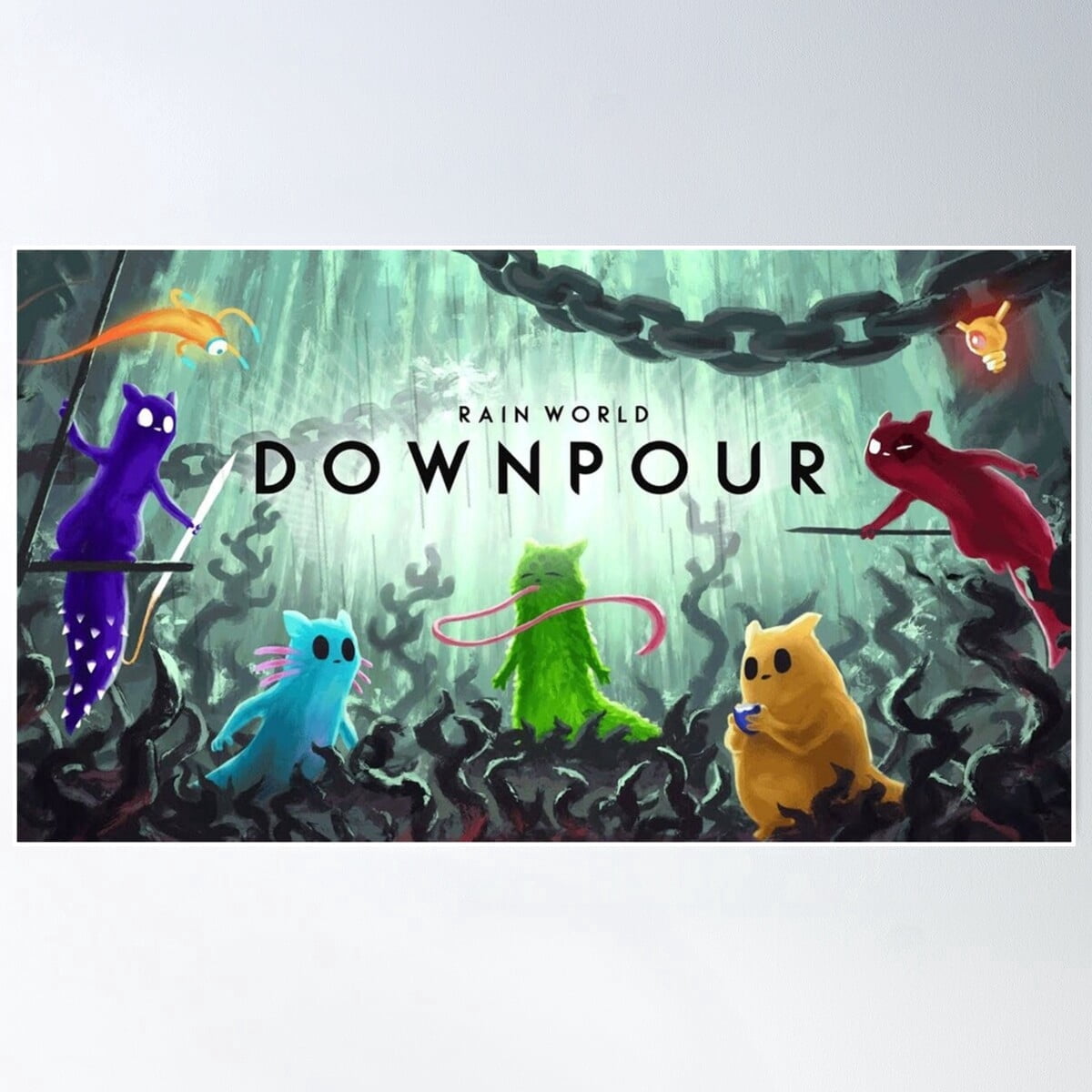 Rainworld Awesome Poster Wall Art Modern Wall Decor For Living Room ...
