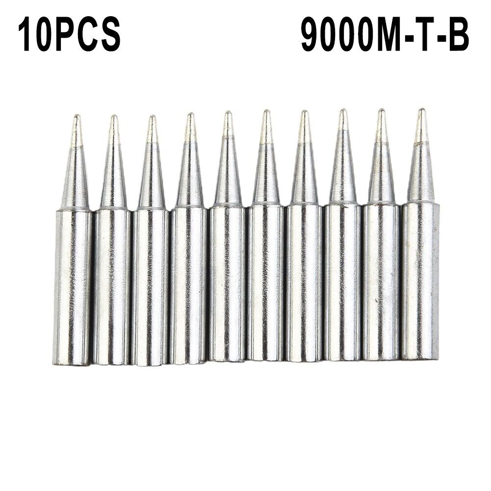 Rainy 10pcs/Set 900M-T Soldering Tip Pure Copper Electric Iron Head ...
