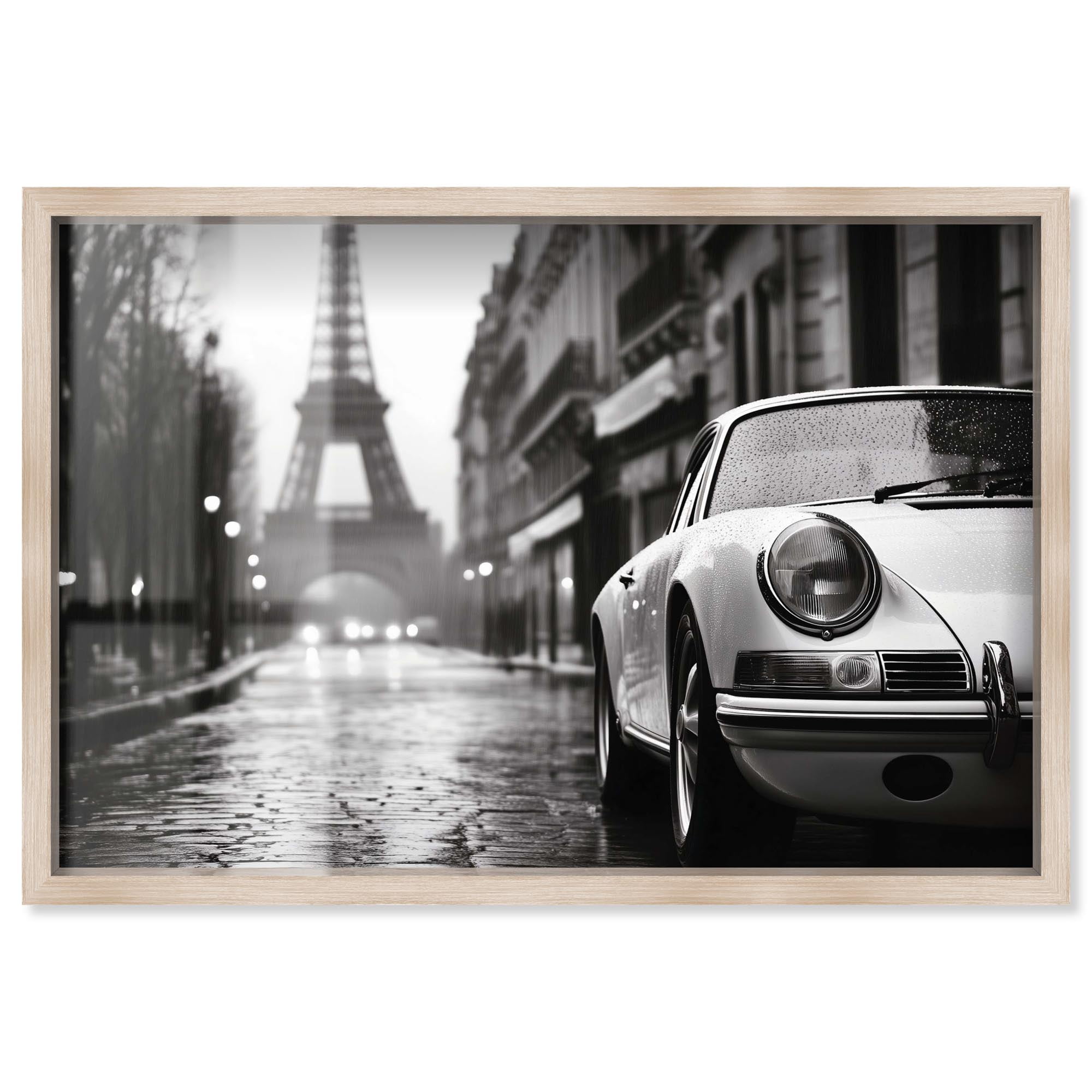 Rainy Day Paris Shadowbox Print Elegant Photography by Art Remedy ...
