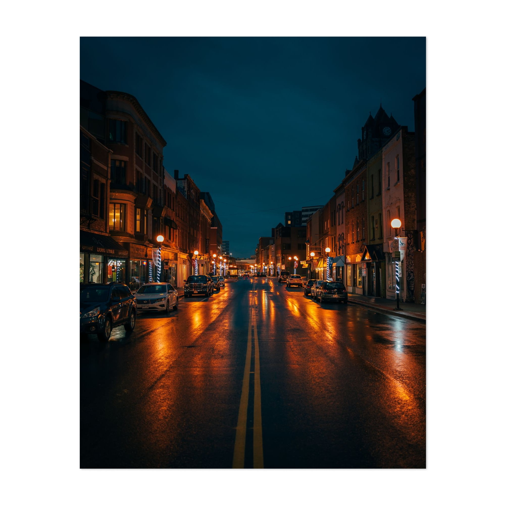 Rainy Night, St. John's - St. John's Newfoundland and Labrador Canada ...