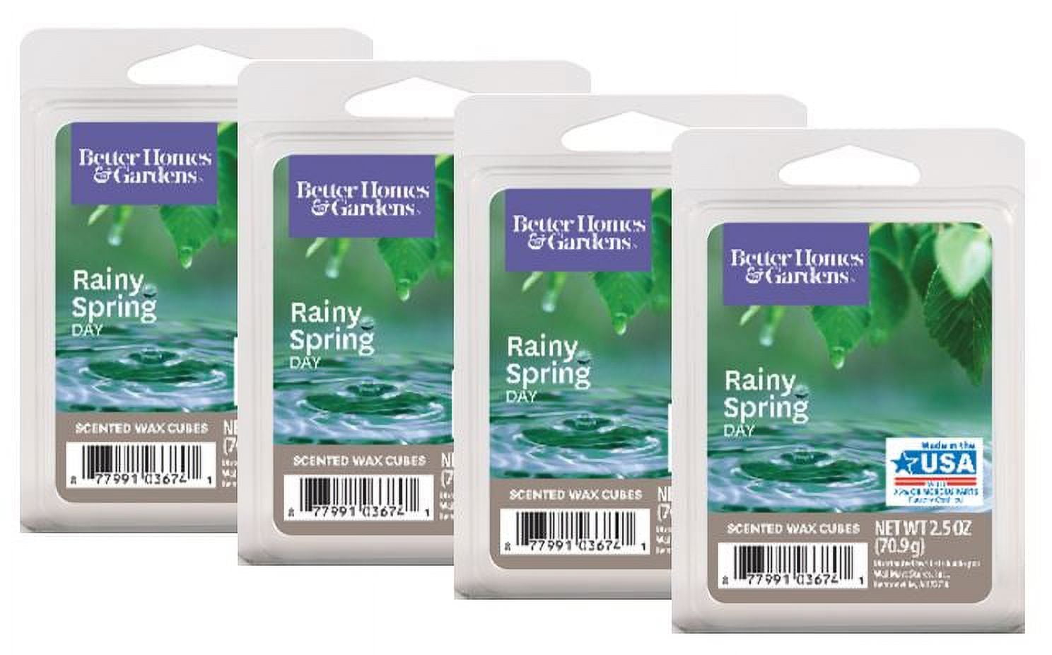 Rainy Spring Day Scented Wax Melts - 2.5 oz (4-Pack) - Walmart.com