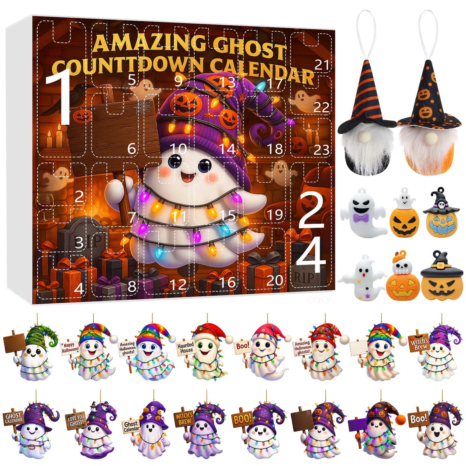 Raise The Sign Witch Ghost - Advent Calendar 2025 | Ghost with ...