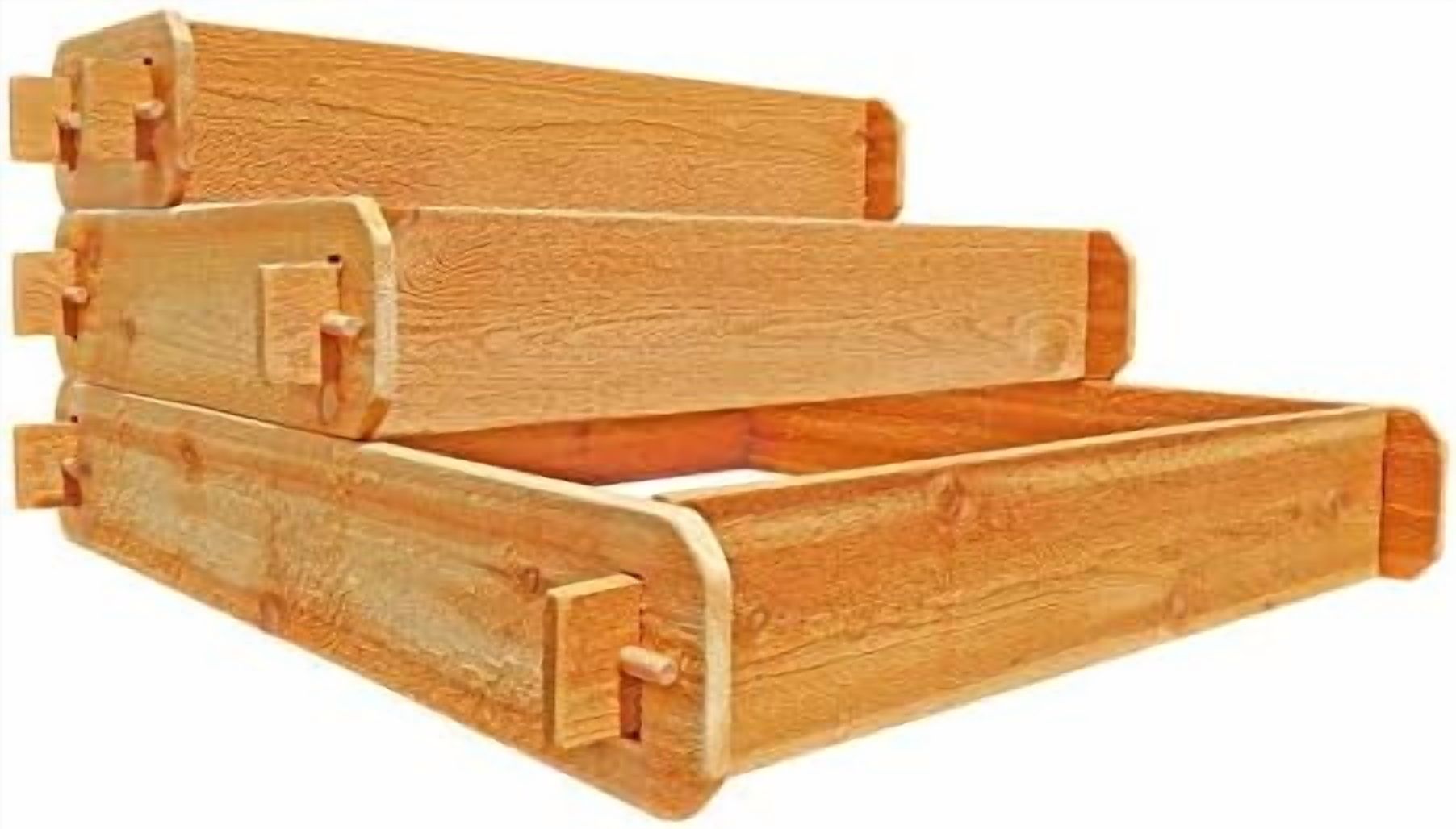 Raised Bed Kit 3 Tiered (1x3 2x3 3x3) Western Red Cedar Elevated ...