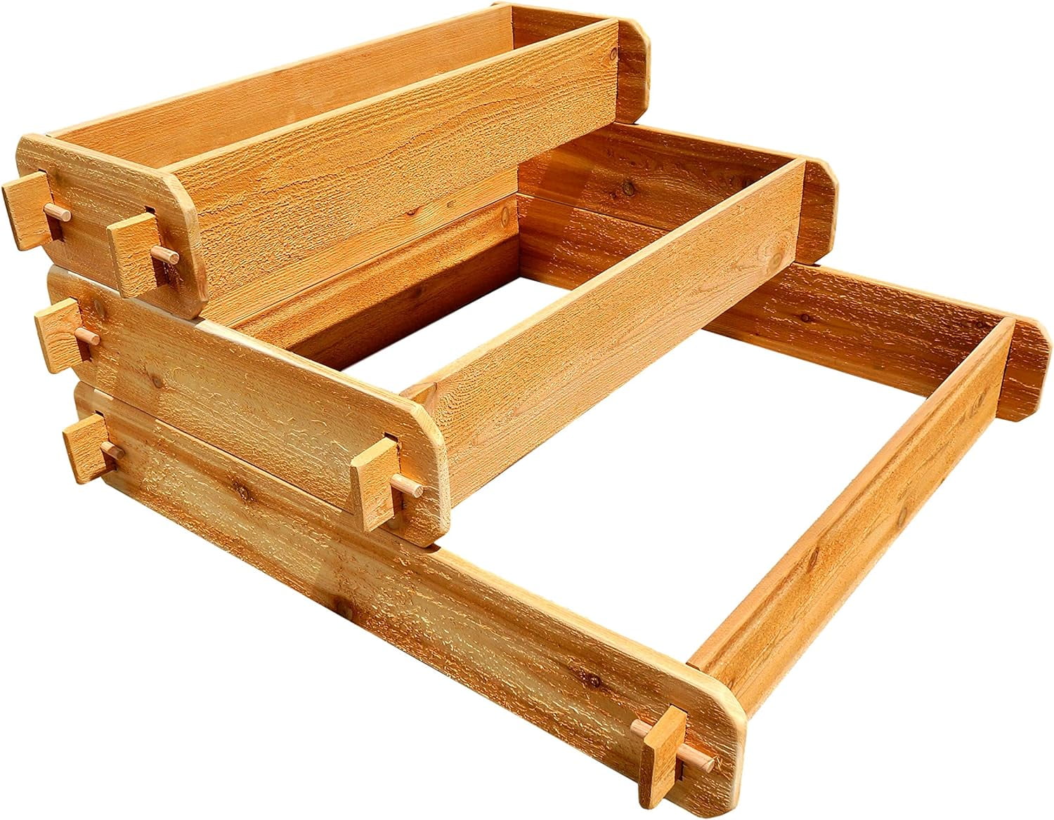 Raised Bed Kit 3 Tiered (1x3 2x3 3x3) Western Red Cedar Elevated ...