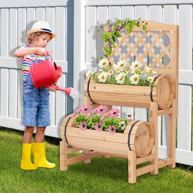 Unique Wood Planter Boxes