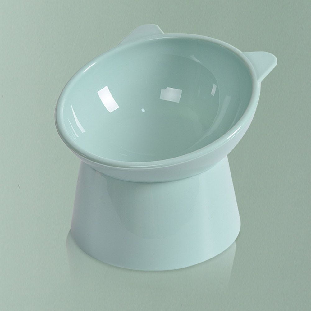 Raised Cat Food Bowl, Tilted Elevated Cat Bowl 6 Inch Anti Vomiting for ...