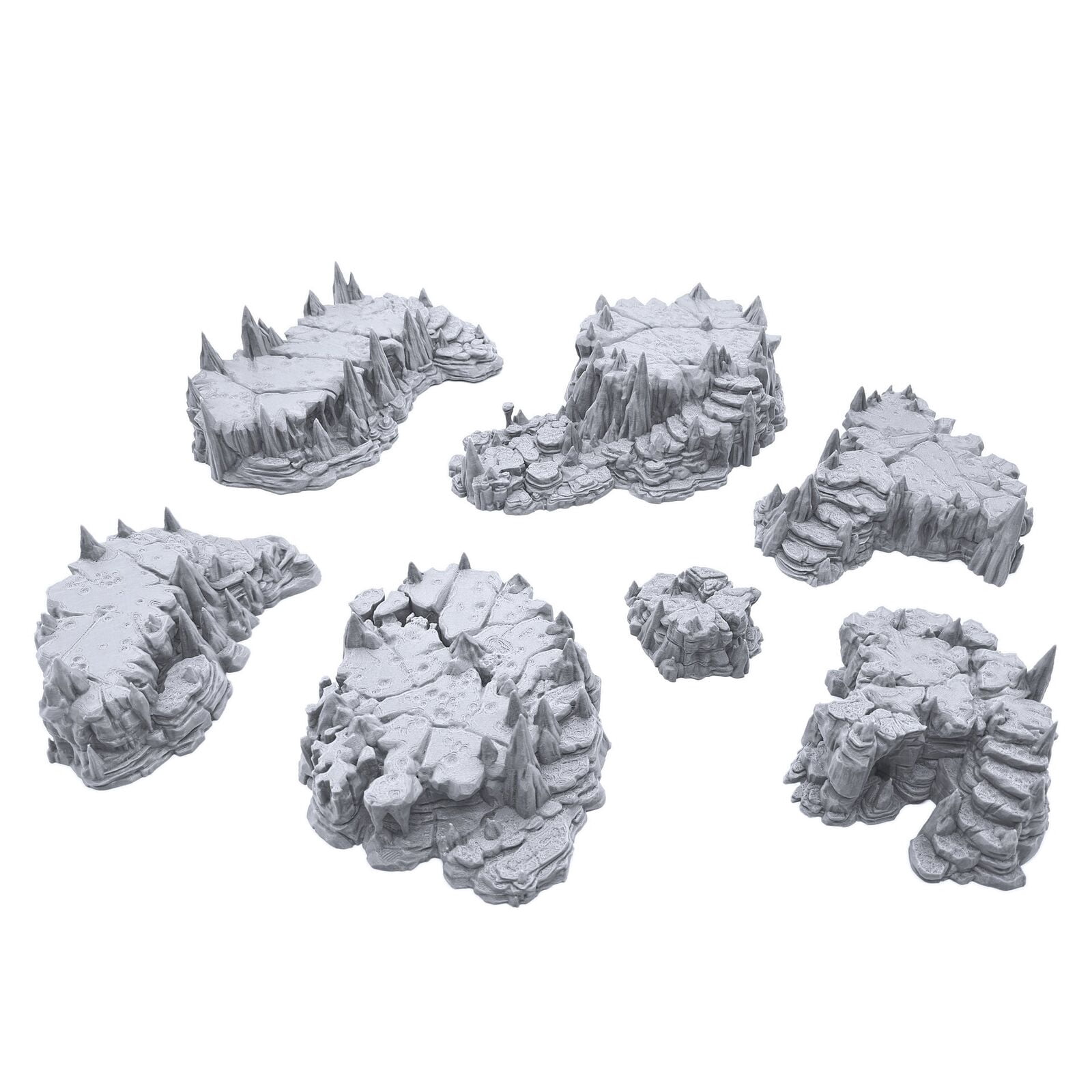 Raised Caverns by Printable Scenery, 3D Printed Tabletop RPG Scenery ...