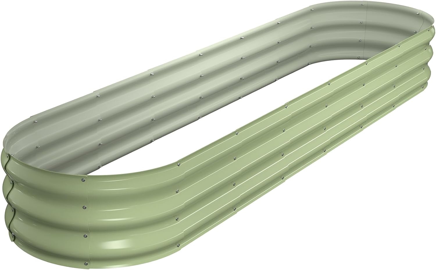 Raised Garden Bed Kit, 4x2x1 ft Galvanized Planter Box Outdoor with ...