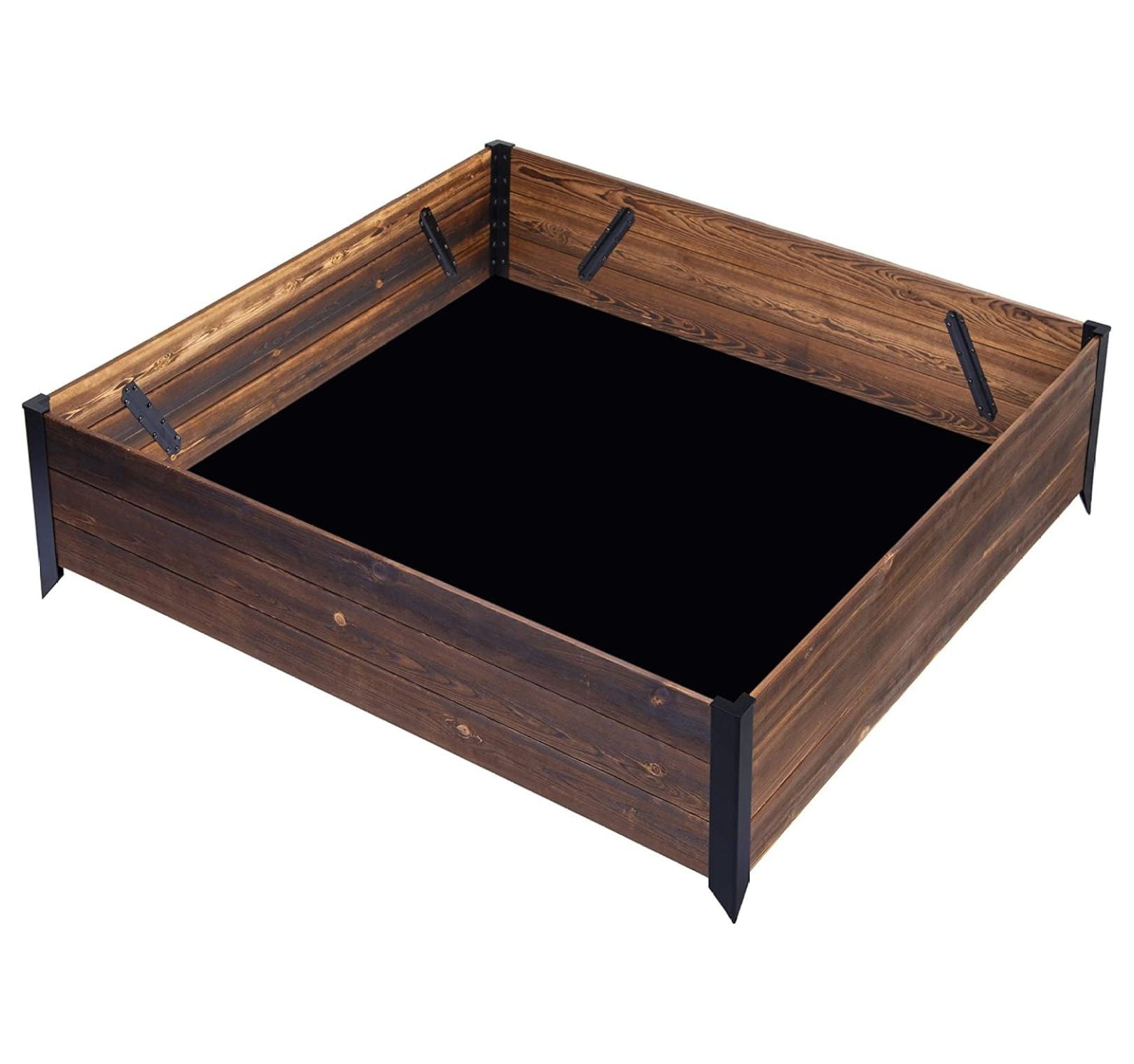 Raised Garden Bed Kit, ( x x 12) inches Outdoor Wood Planter Box with ...