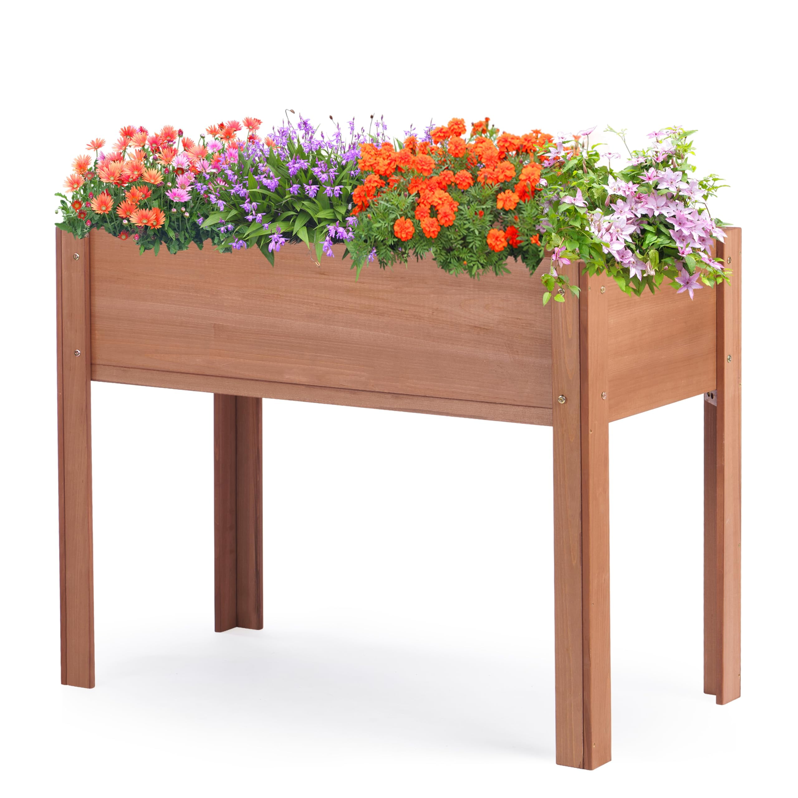 Raised Garden Bed with Legs 40x20x31 Inches, Elevated Planter Box for ...