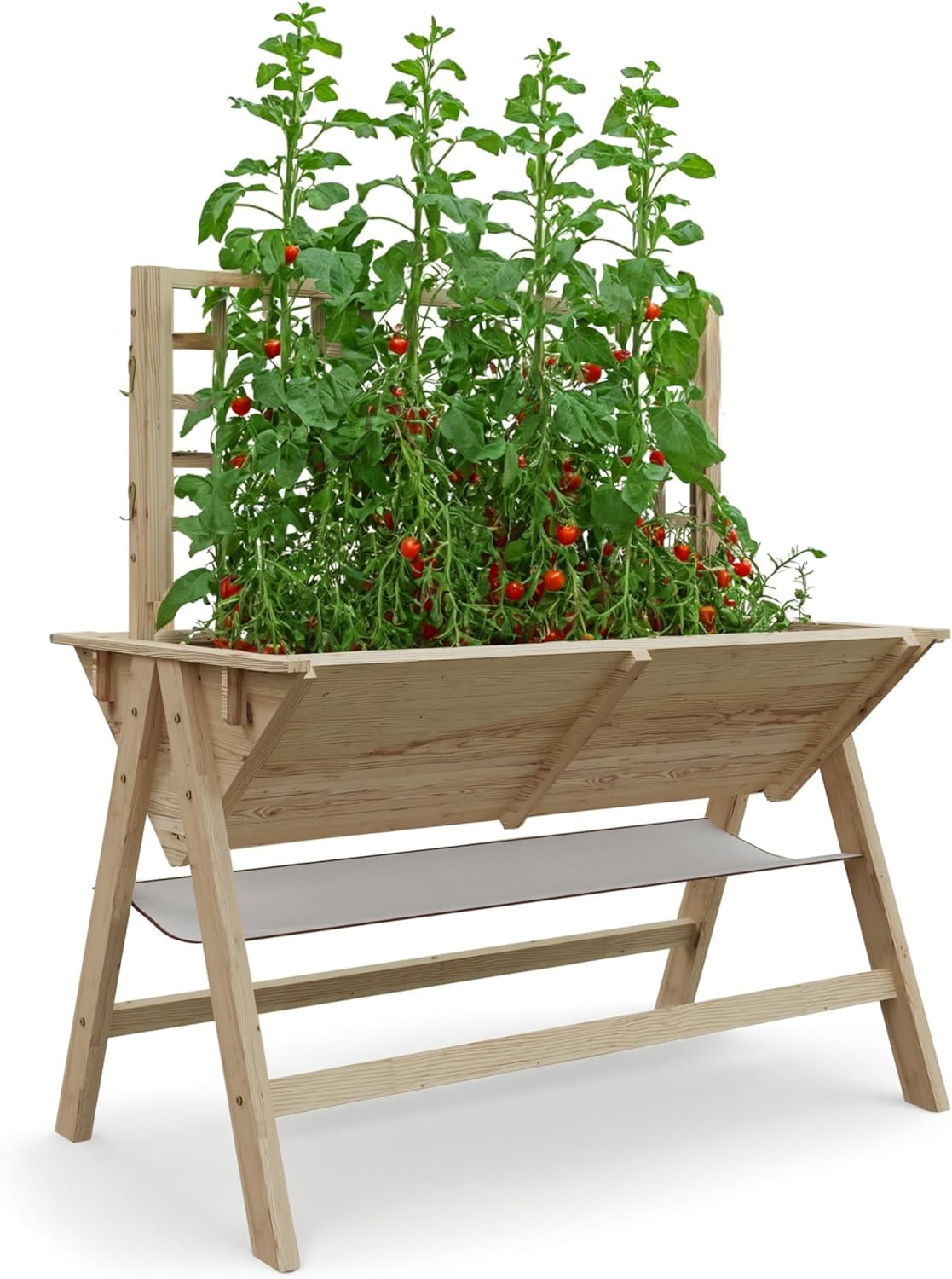 Raised Garden Bed with Legs,Wooden Elevated Raised Garden Beds Outdoor ...