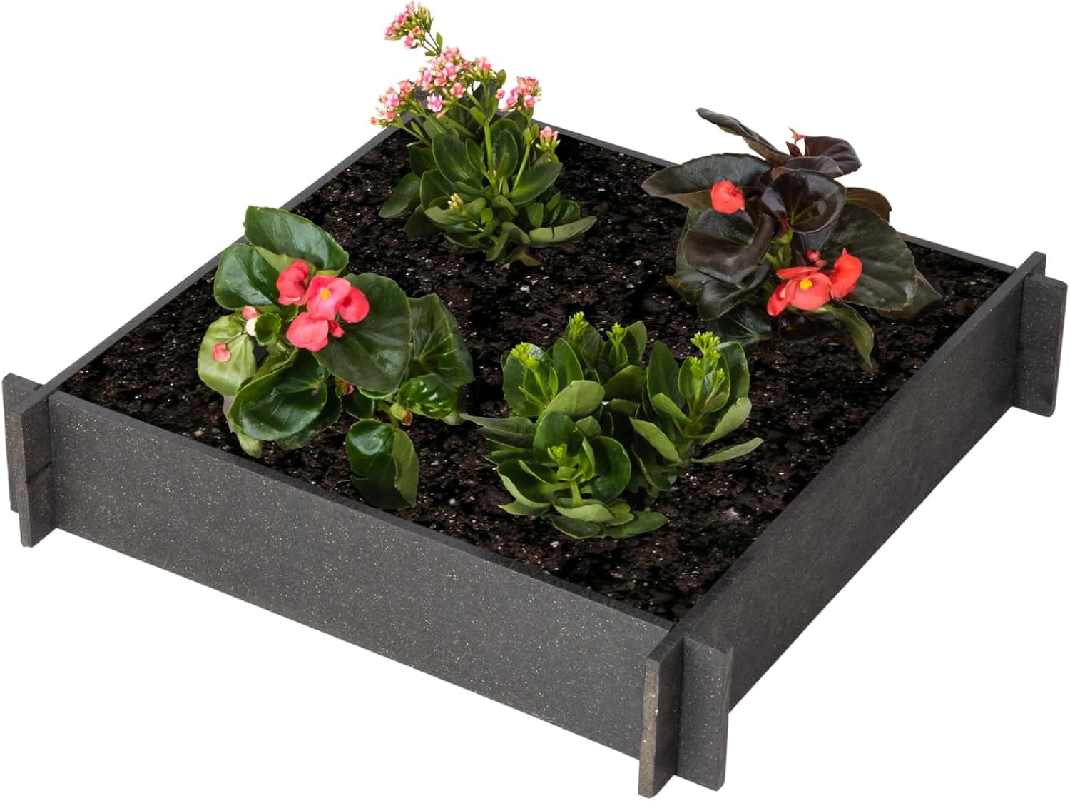 Raised Garden Bed Outdoors, Patio Ground Planter Box for Gardening Deep ...